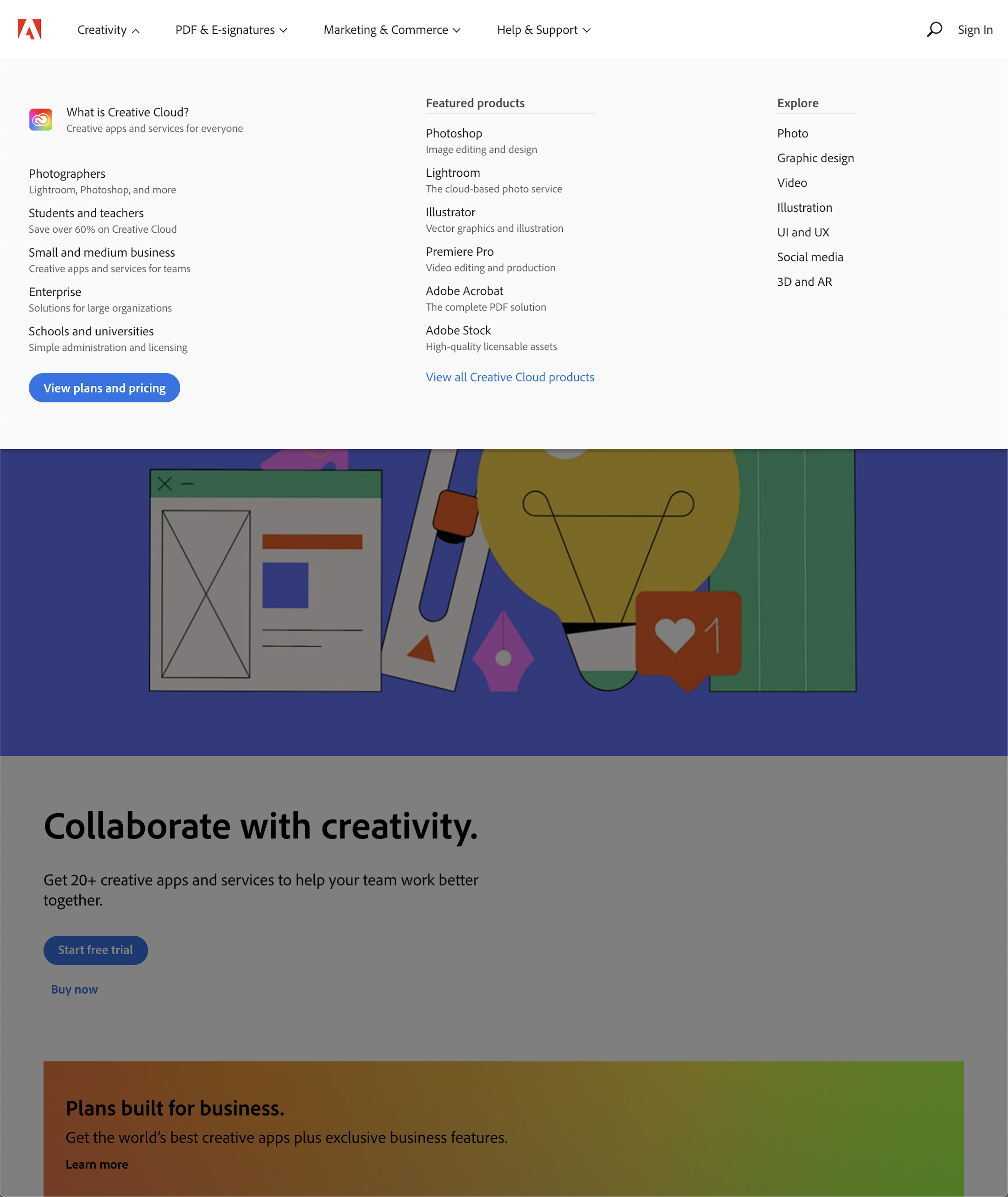 Adobe UX Case Study – Baymard Institute