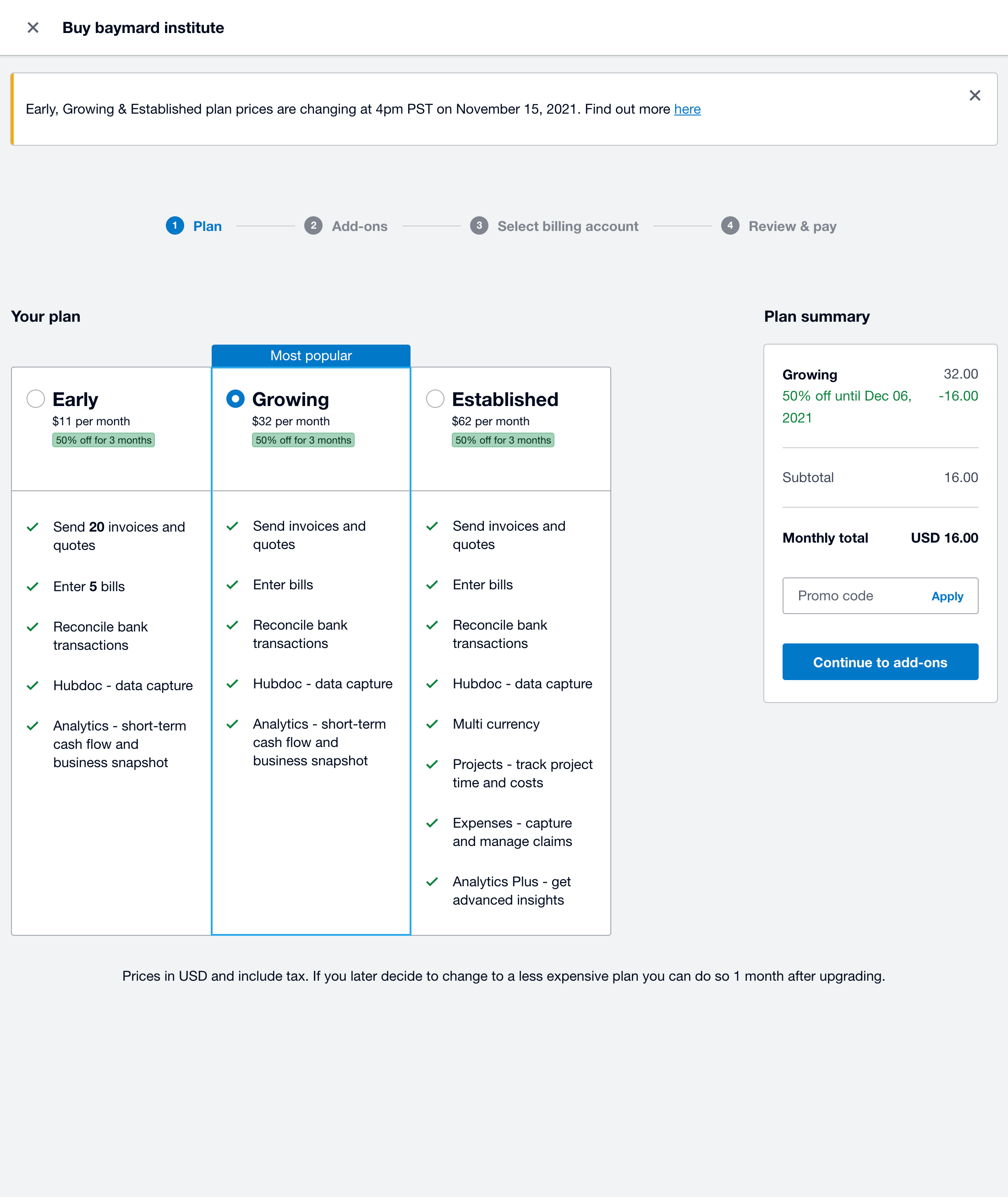 Xero UX Case Study – Baymard Institute
