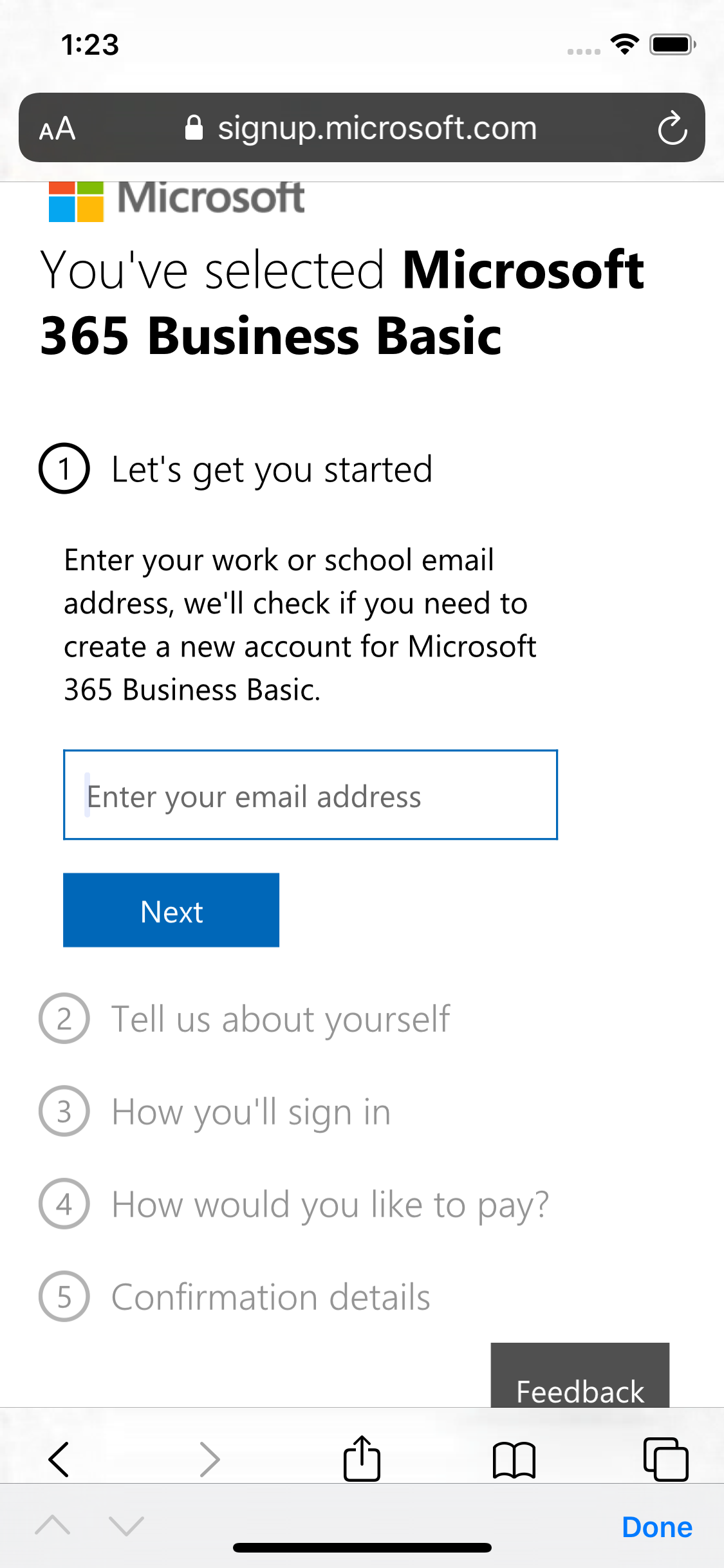 Microsoft Teams’ Mobile Account Selection – 299 of 678 Account ...