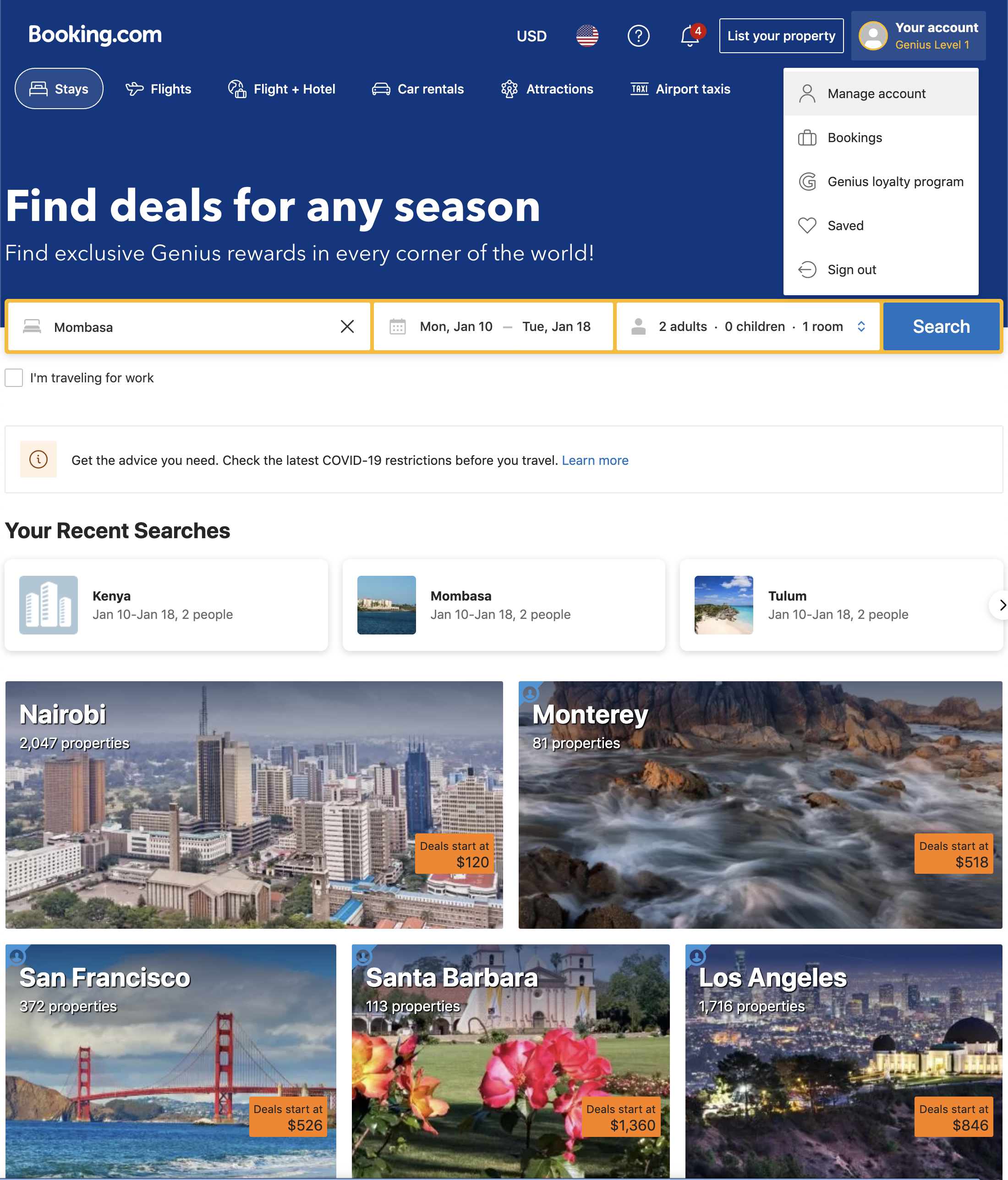 188 ‘‘My Account’ Drop-Down’ Design Examples – Baymard Institute