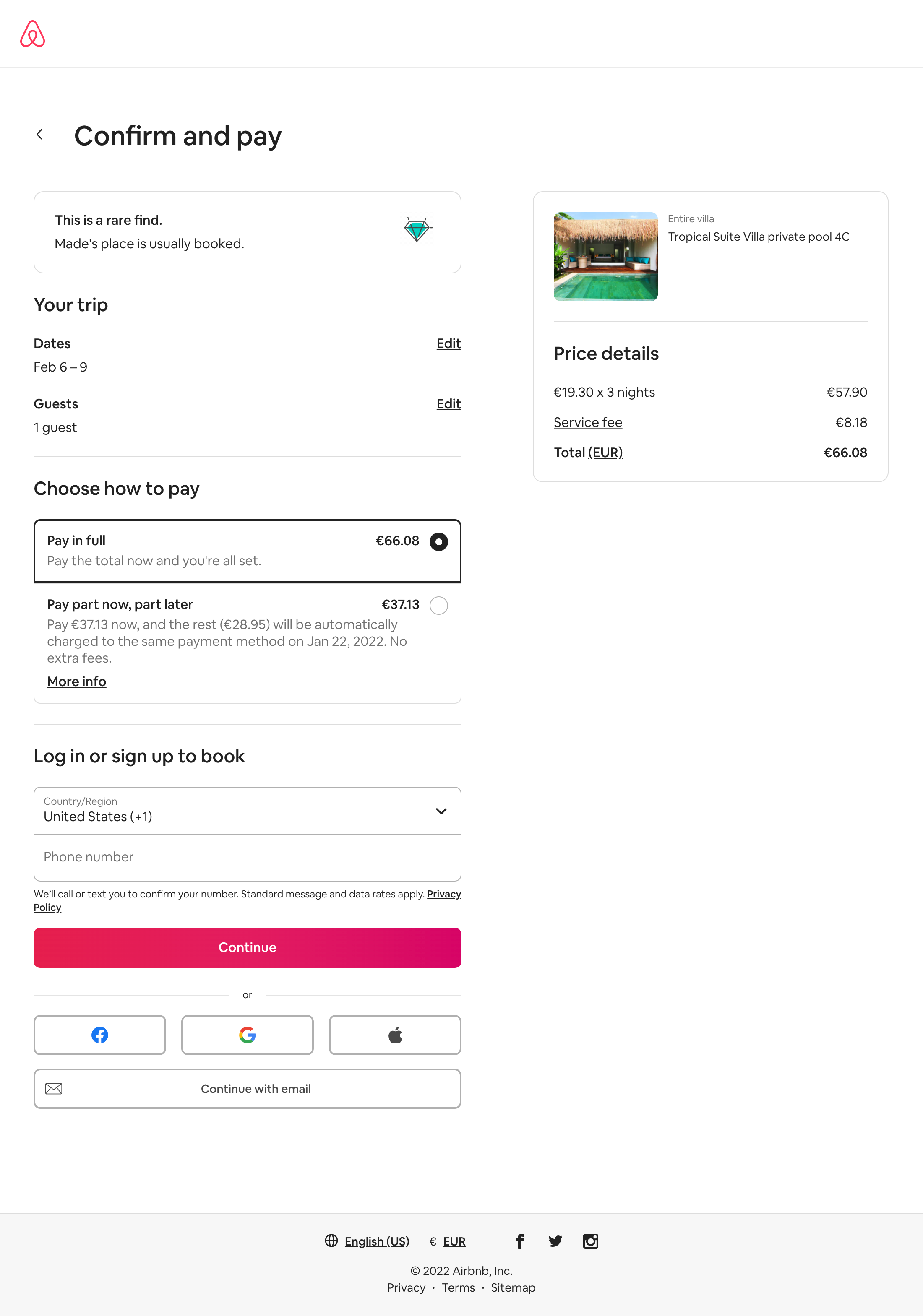 Airbnb’s Account Selection – 204 of 686 Account Selection Examples ...