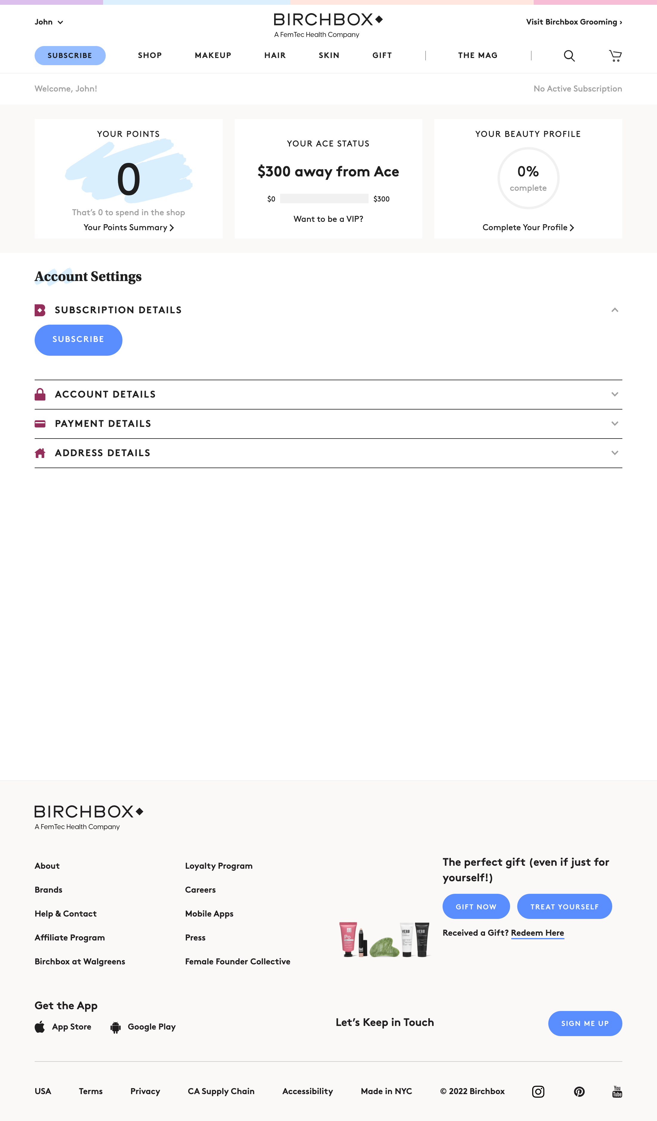 233 ‘Account Dashboard’ Design Examples – Baymard Institute
