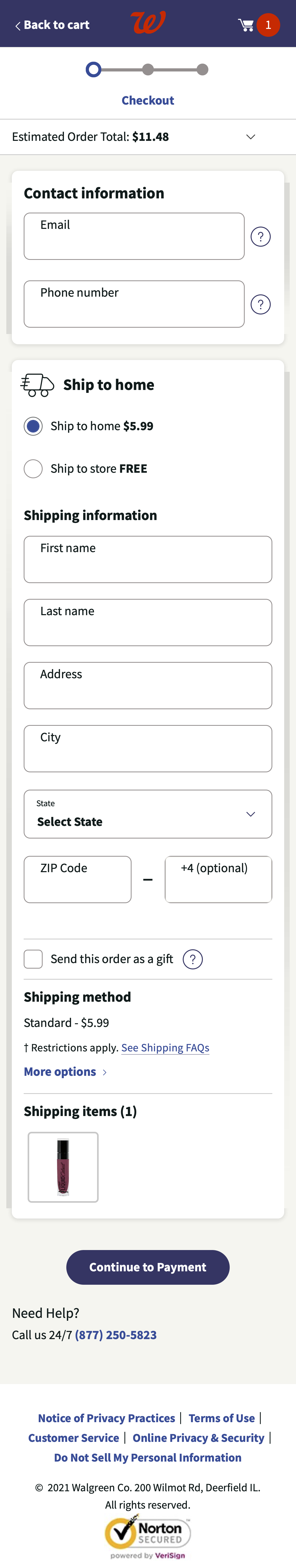 681 ‘Shipping Address’ Design Examples – Baymard Institute