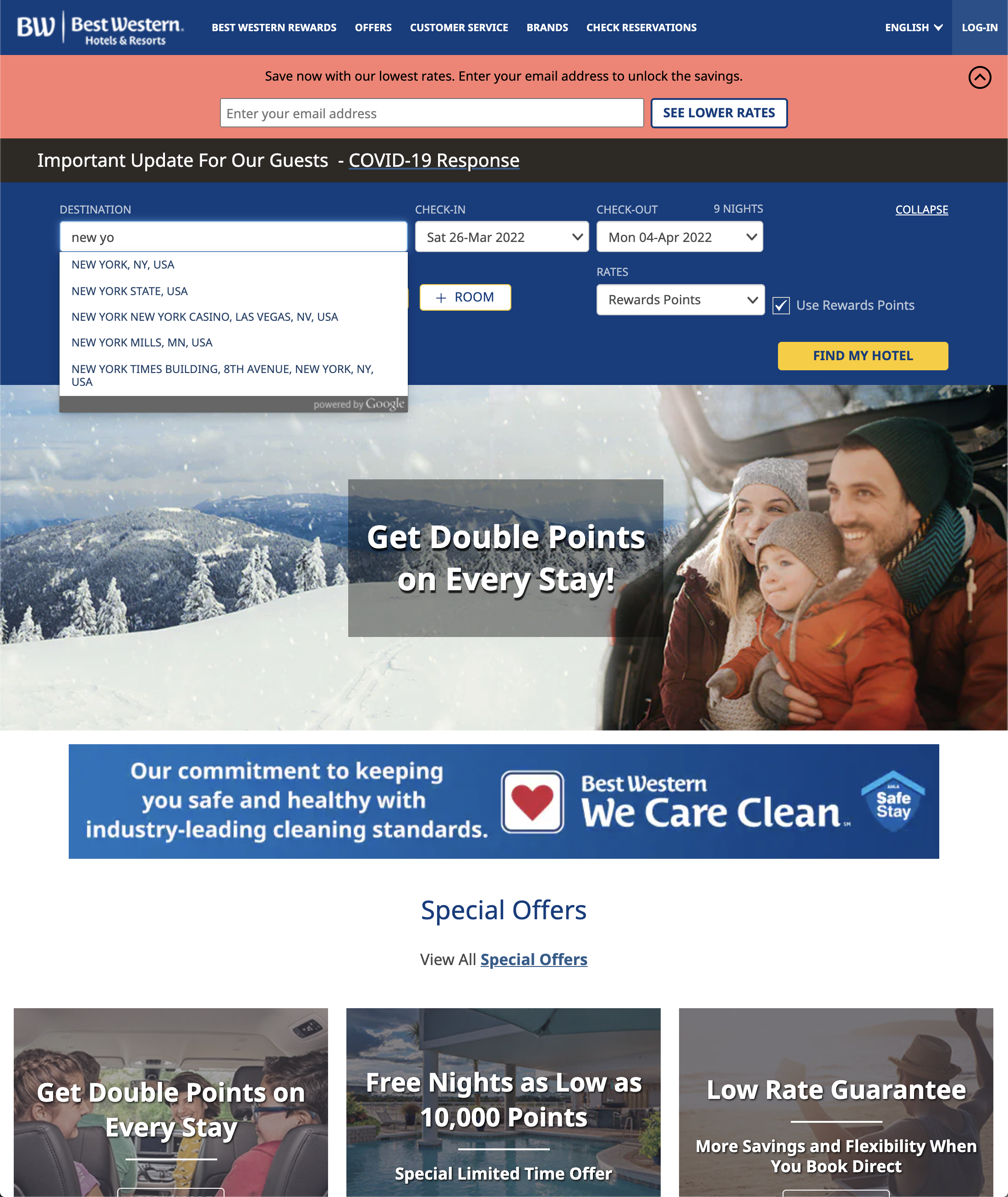 Best Western’s E-Commerce UX Case Study – Baymard Institute
