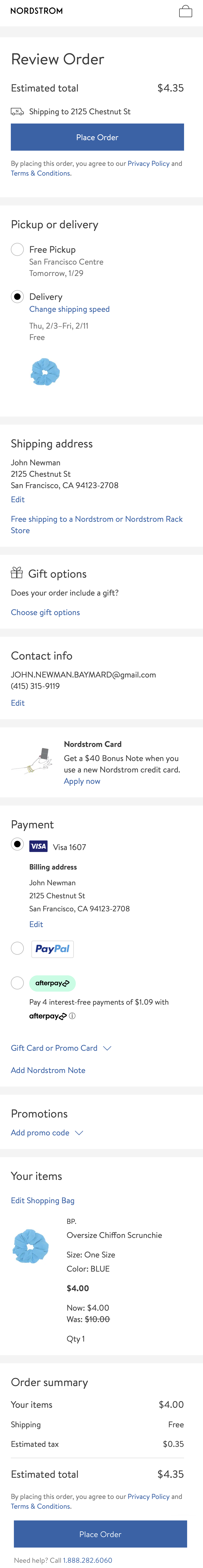 480 ‘Review Order’ Design Examples – Baymard Institute