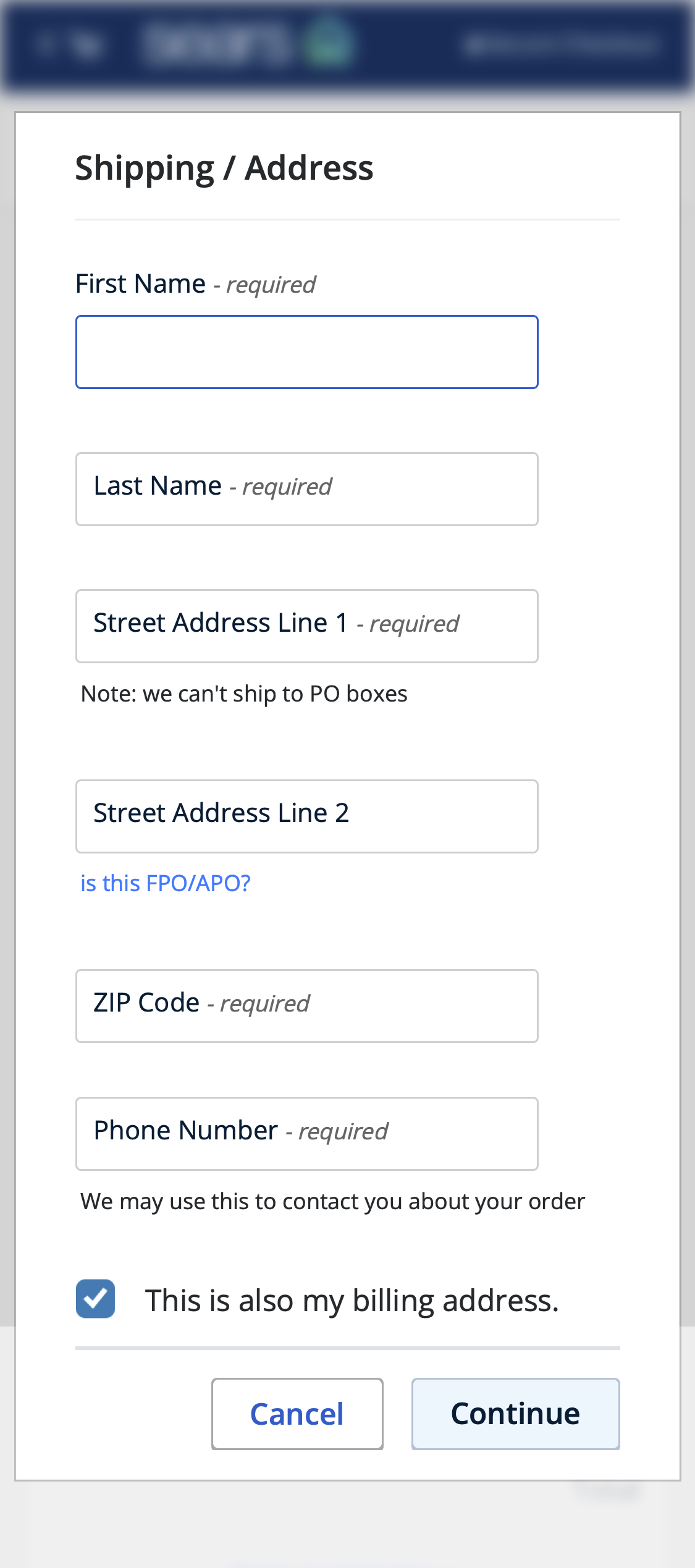 695 ‘Shipping Address’ Design Examples – Baymard Institute