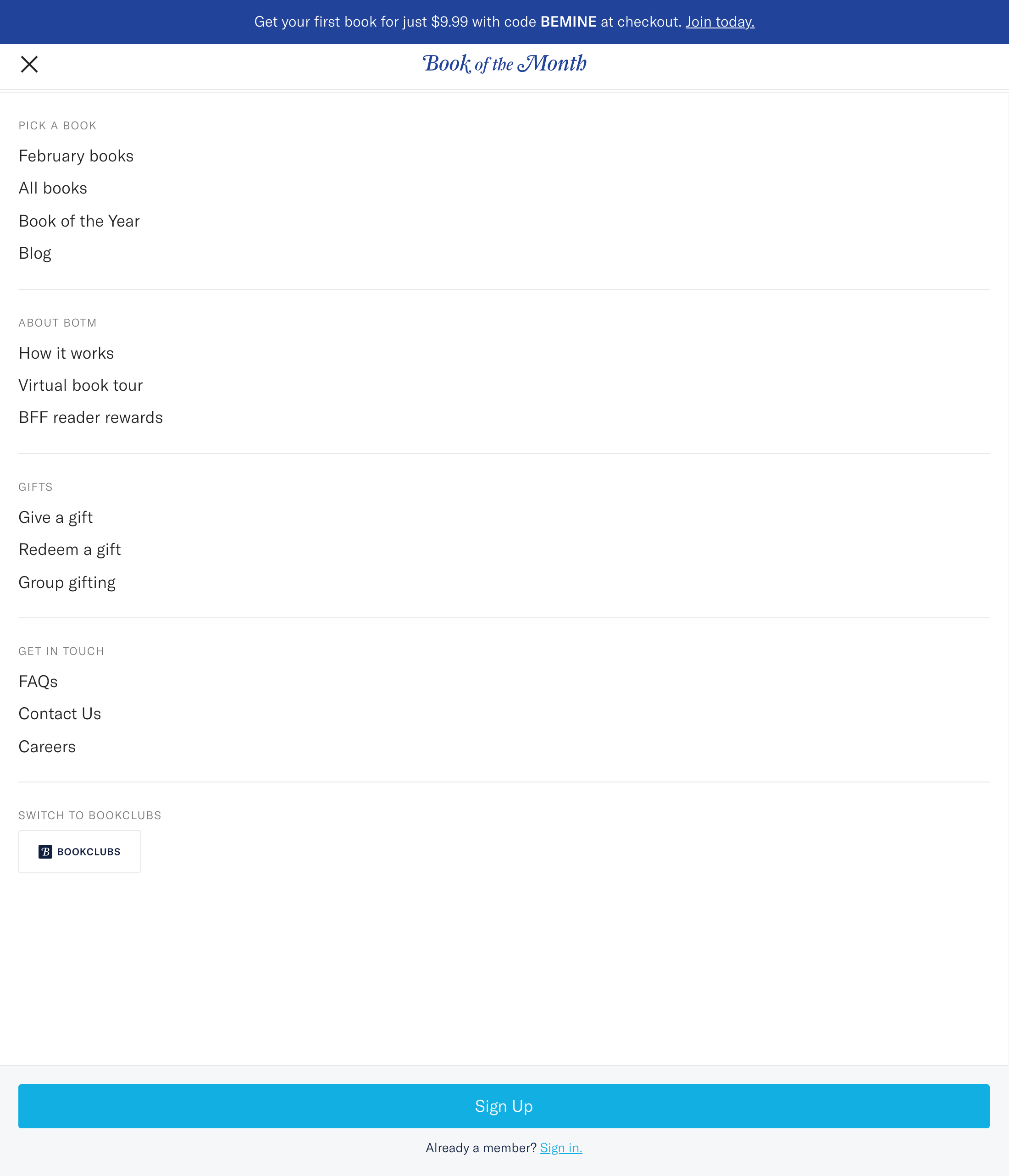 Book Of The Month s Drop Down Menu 15 Of 697 Drop Down Menu Examples Baymard Institute book-of-the-month-s-drop-down-menu-15-of-697-drop-down-menu-examples-baymard-institute