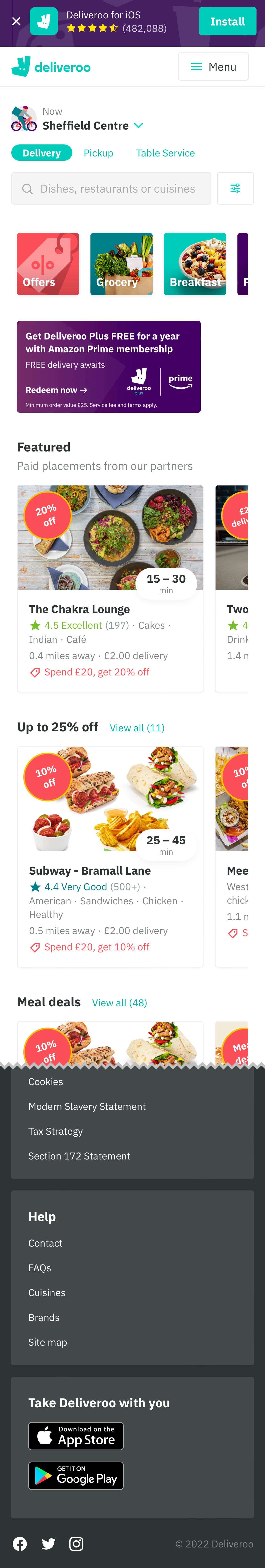 Deliveroo’s E-Commerce UX Case Study – Baymard Institute
