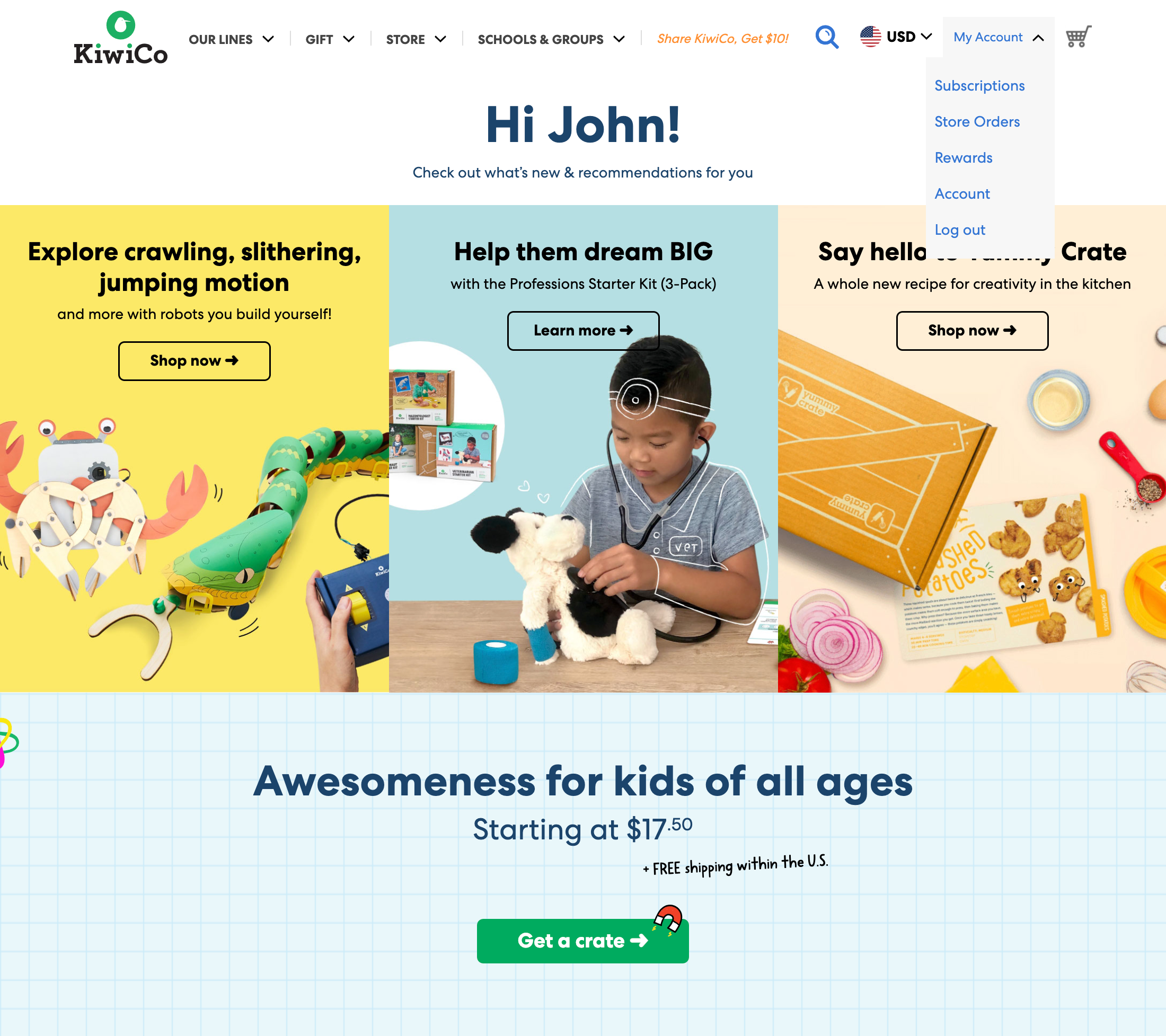 188 ‘‘My Account’ Drop-Down’ Design Examples – Baymard Institute