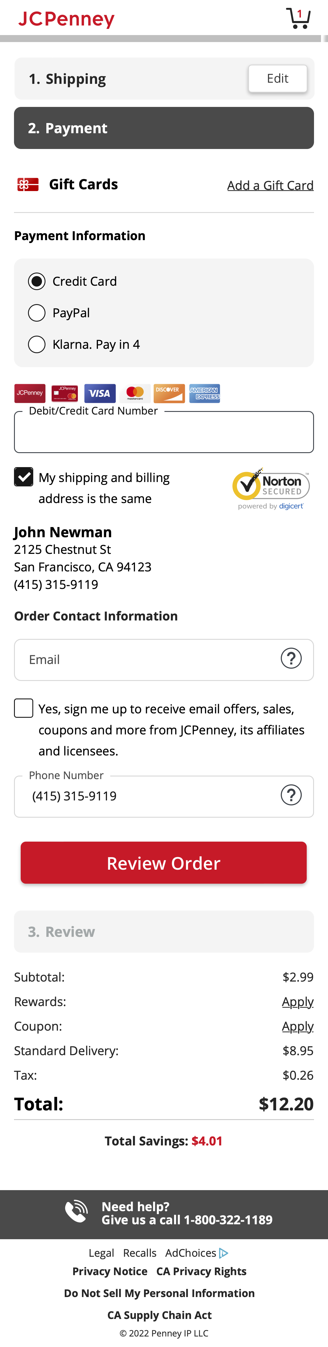620 ‘Payment’ Design Examples – Baymard Institute
