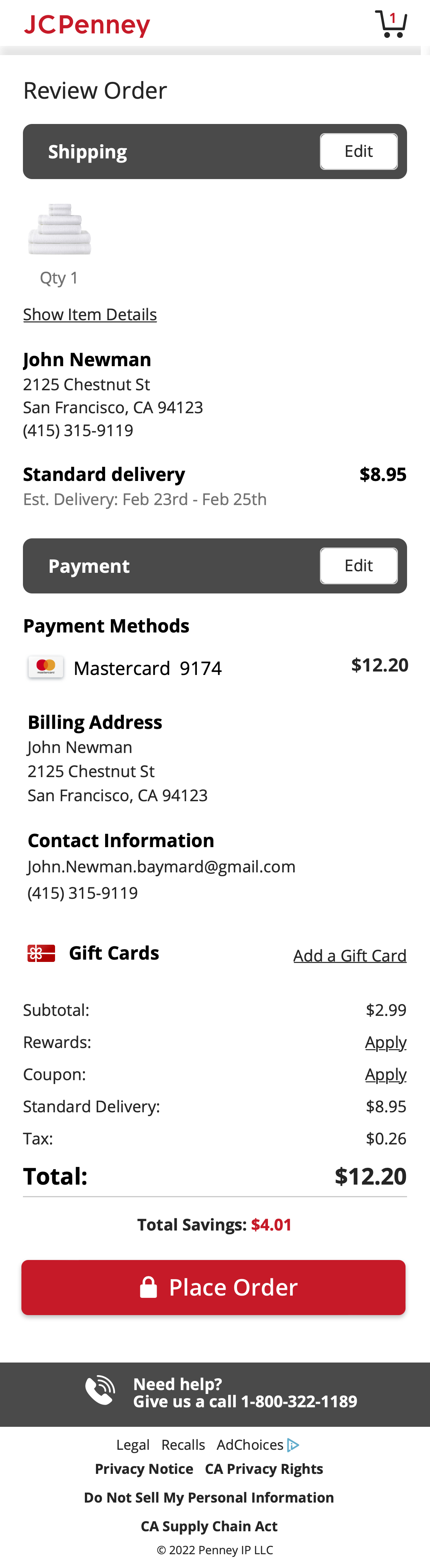 444 ‘Review Order’ Design Examples – Baymard Institute