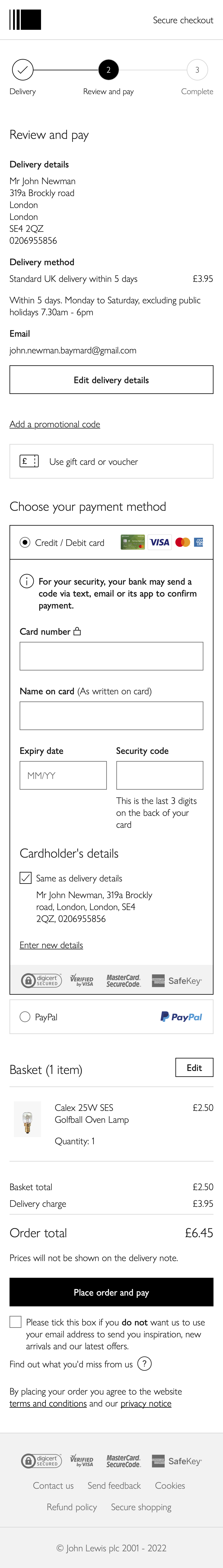 690 ‘Payment’ Design Examples – Baymard Institute