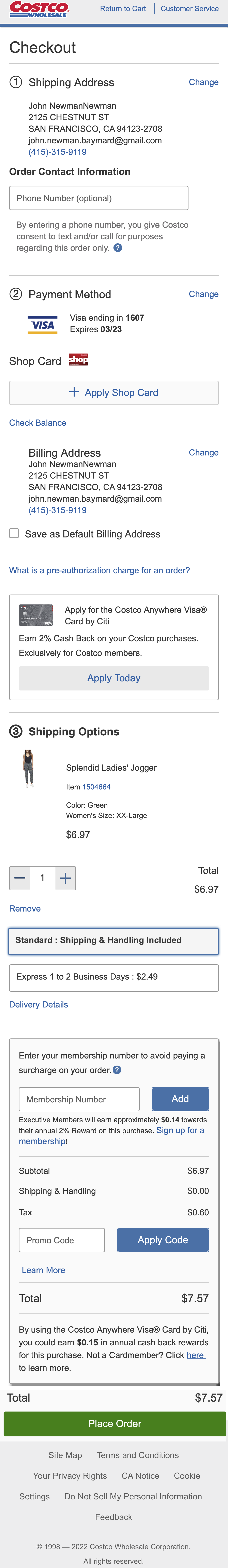 Costco’s Mobile Delivery & Shipping Methods – 149 of 656 Delivery ...