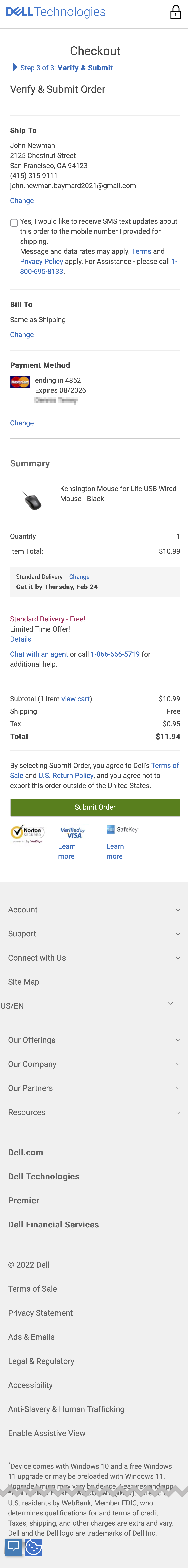 480 ‘Review Order’ Design Examples – Baymard Institute
