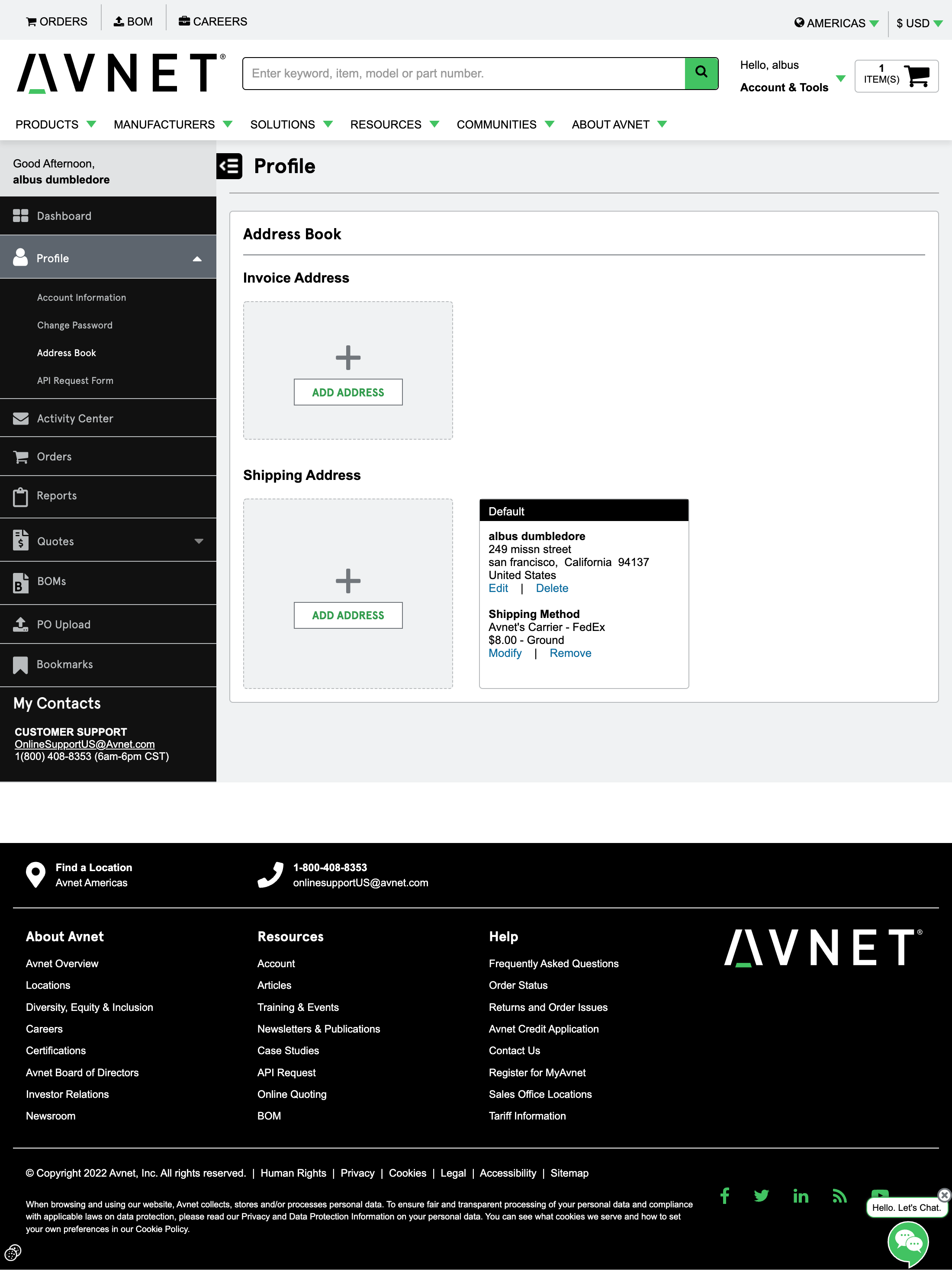 Avnet’s E-Commerce UX Case Study – Baymard Institute