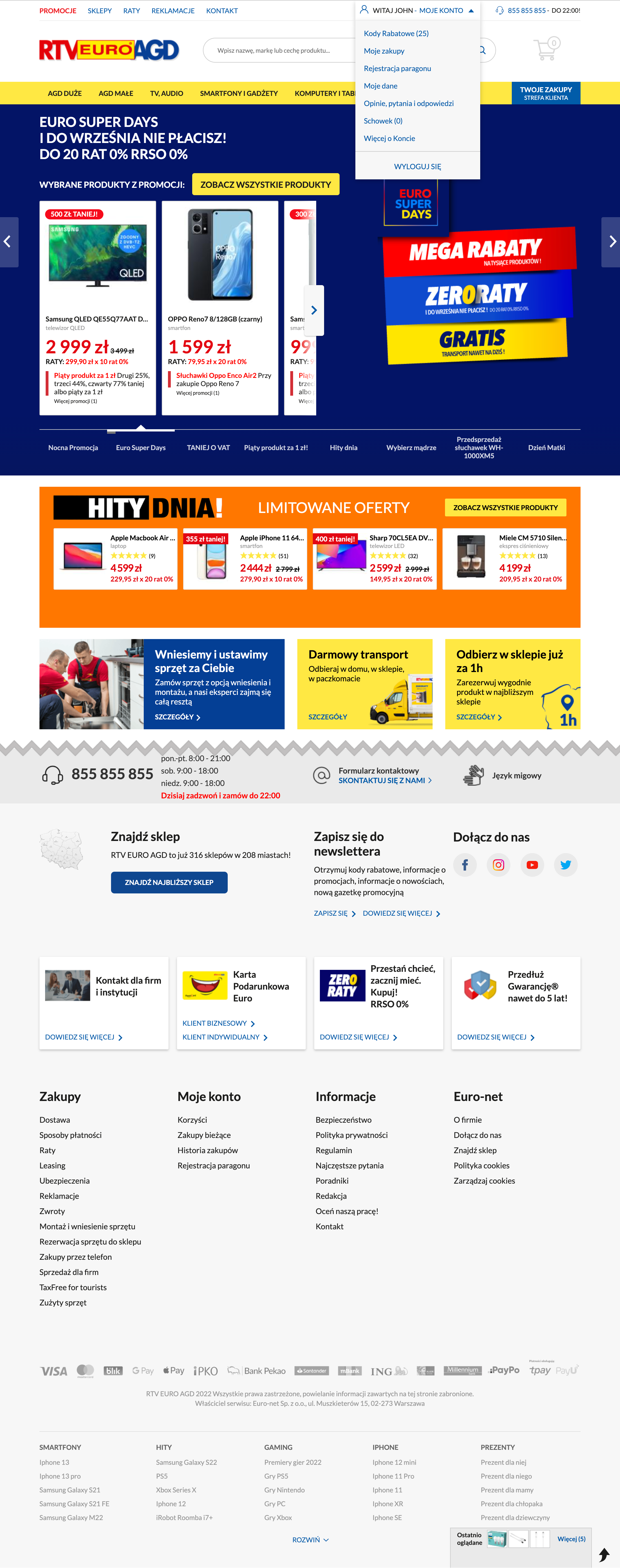 188 ‘‘My Account’ Drop-Down’ Design Examples – Baymard Institute