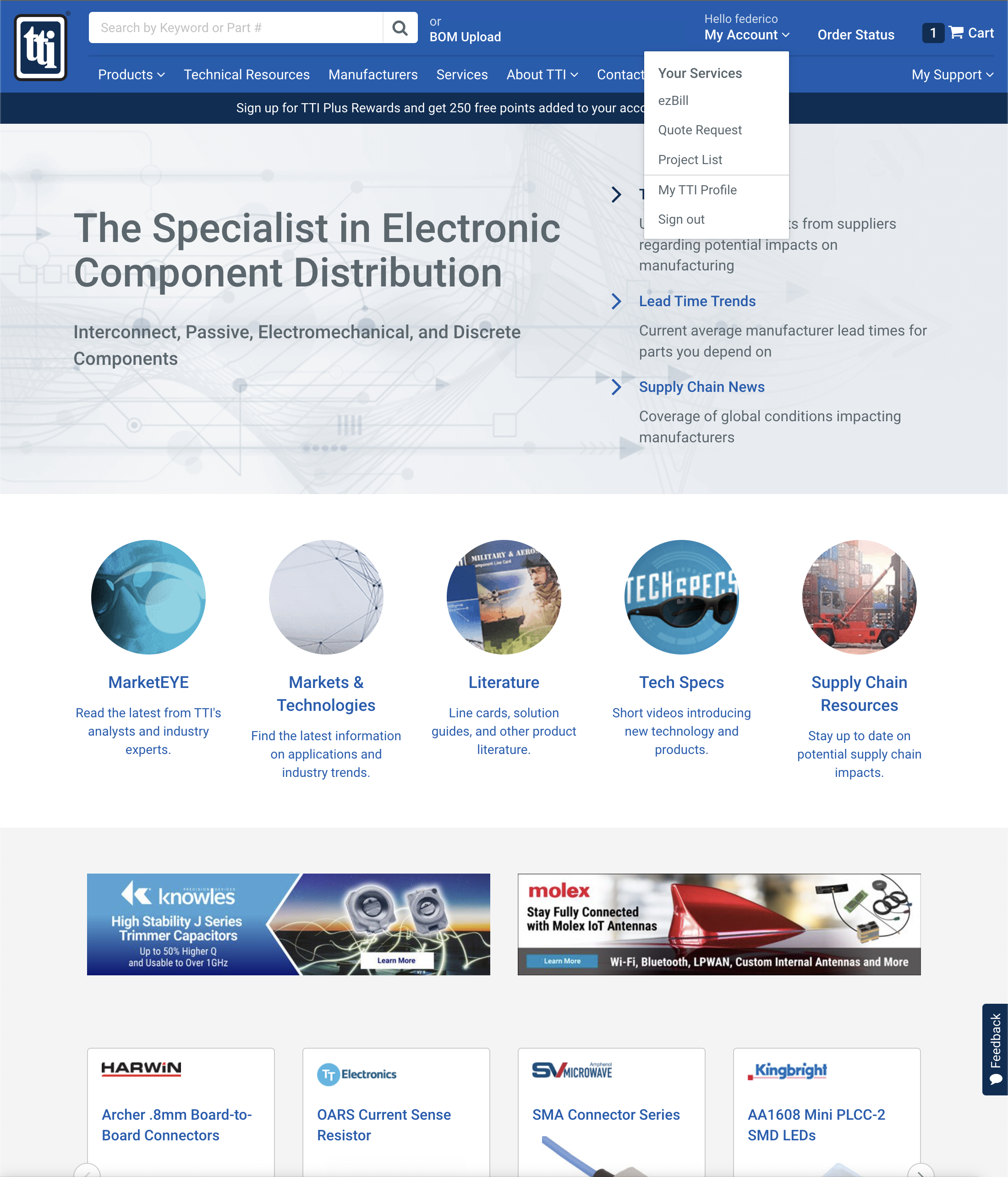 188 ‘‘My Account’ Drop-Down’ Design Examples – Baymard Institute