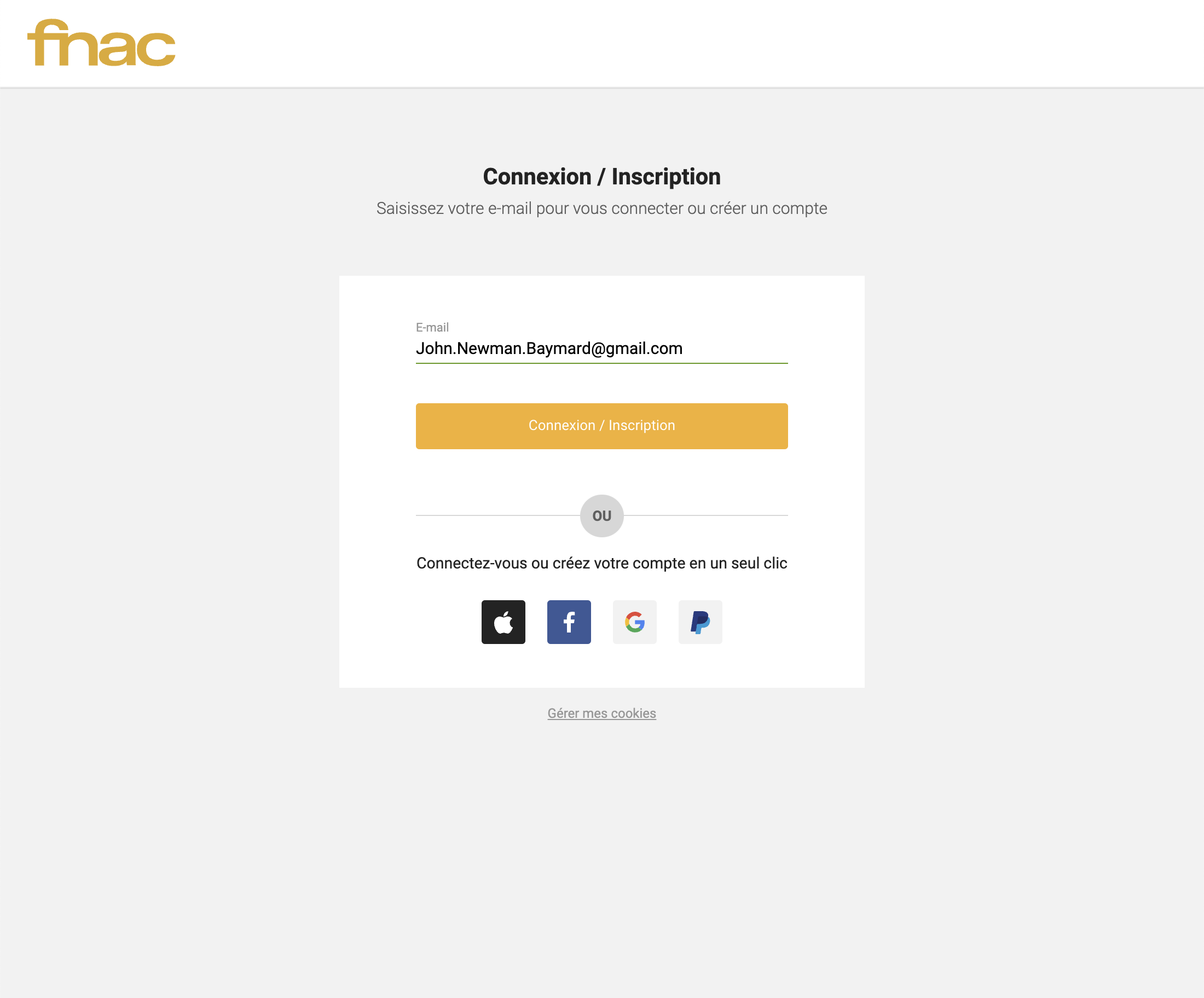 646 ‘Account Selection’ Design Examples – Baymard Institute