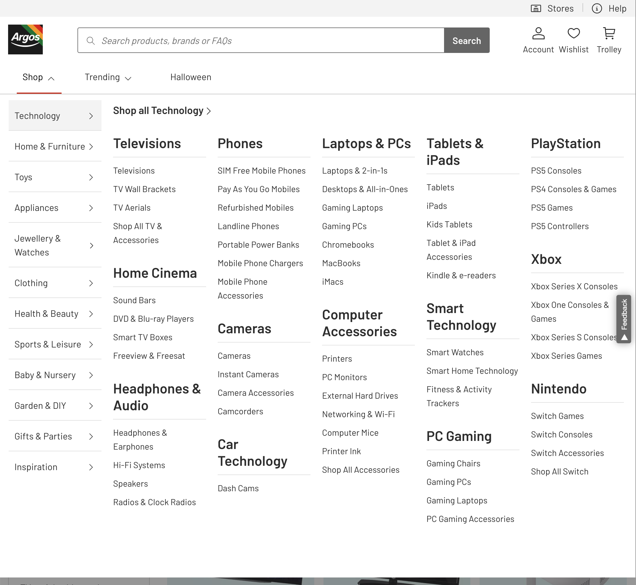 1023 ‘Main Navigation’ Design Examples – Baymard Institute