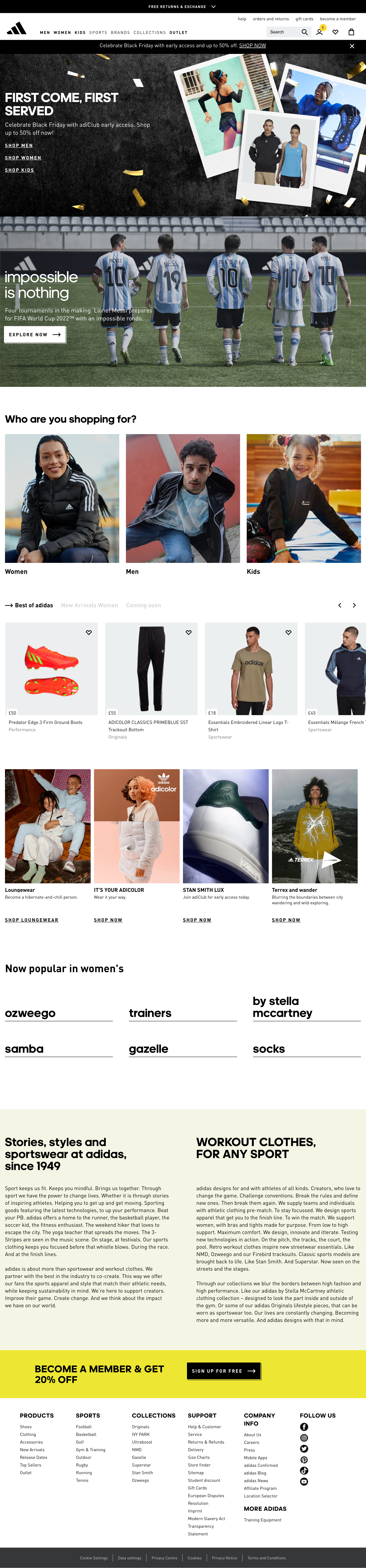 Adidas’ E-Commerce UX Case Study – Baymard Institute