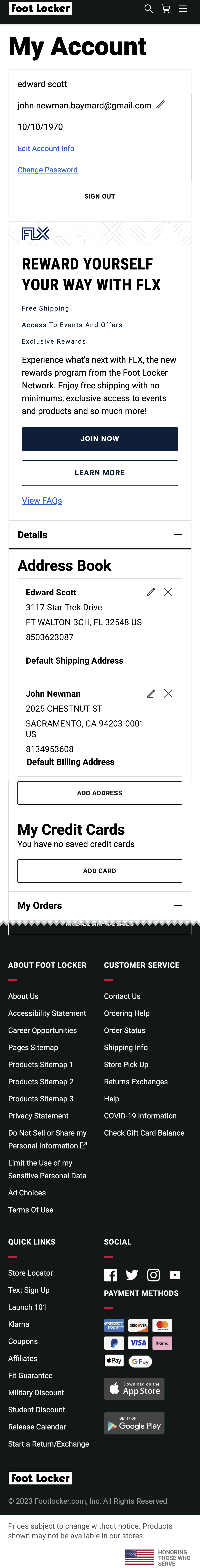 295 ‘Address Book’ Design Examples – Baymard Institute