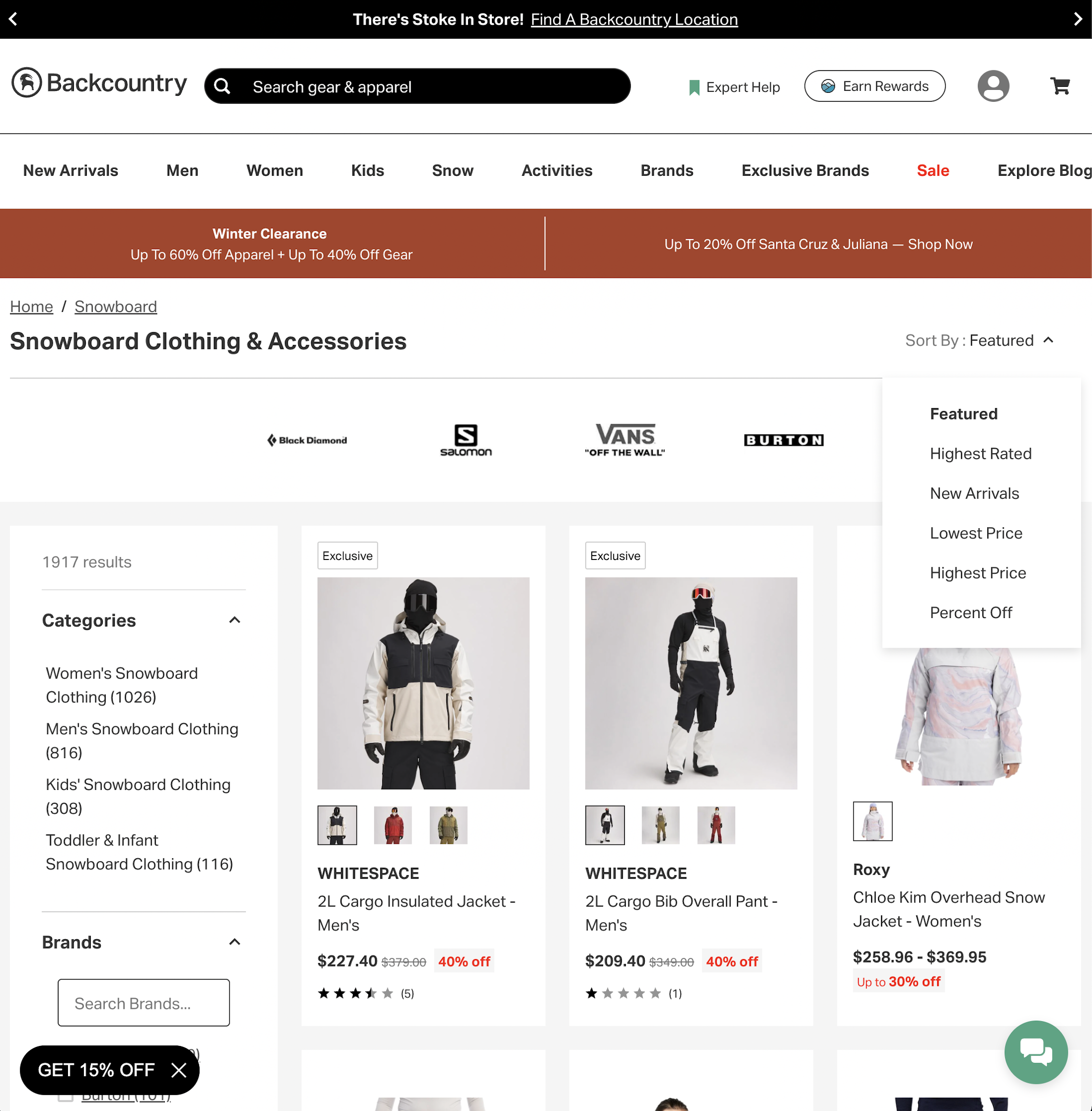 390 ‘Sorting Tool’ Design Examples – Baymard Institute