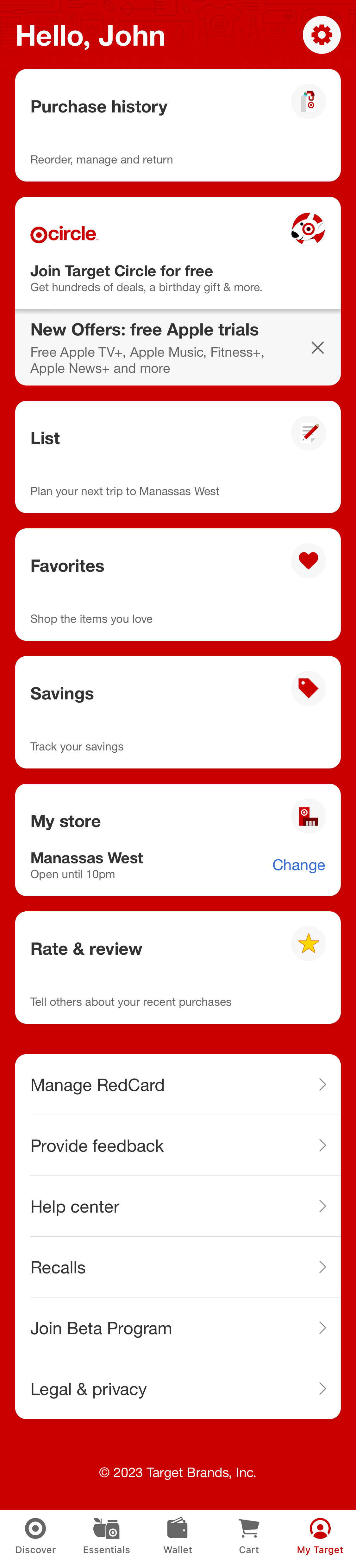 Target’s App Account Dashboard – 127 of 429 Account Dashboard Examples ...