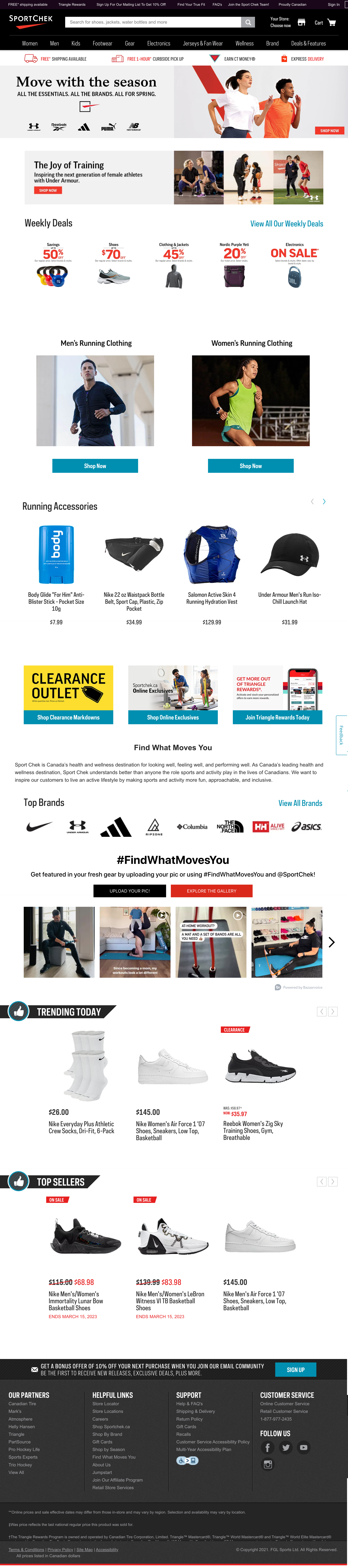 SportChek UX Case Study – Baymard Institute