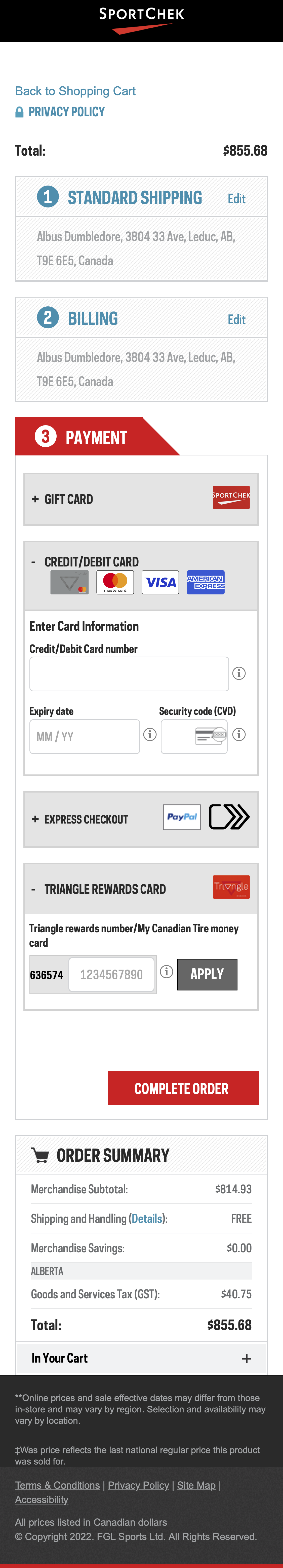 915 ‘Payment’ Design Examples – Baymard Institute
