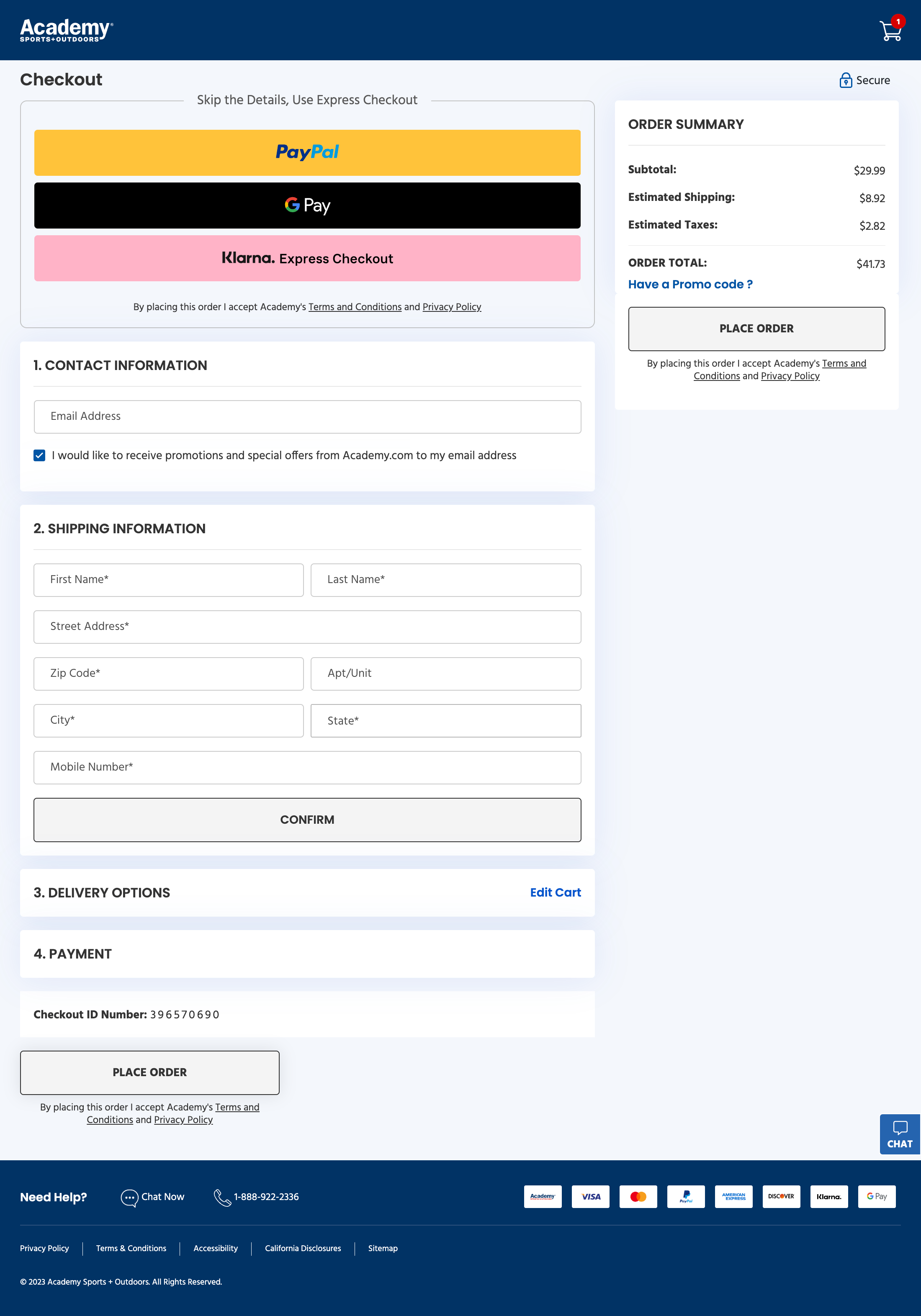 776 ‘Customer Info & Address’ Design Examples – Baymard Institute