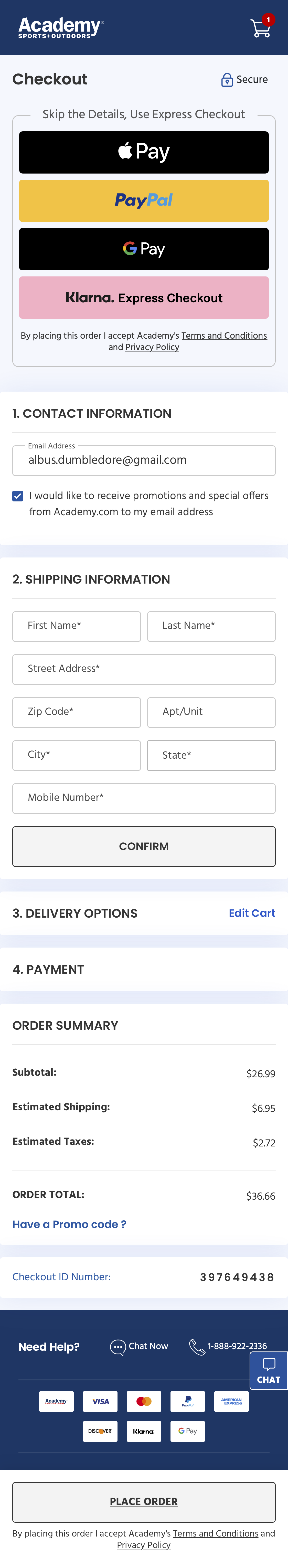 776 ‘Customer Info & Address’ Design Examples – Baymard Institute