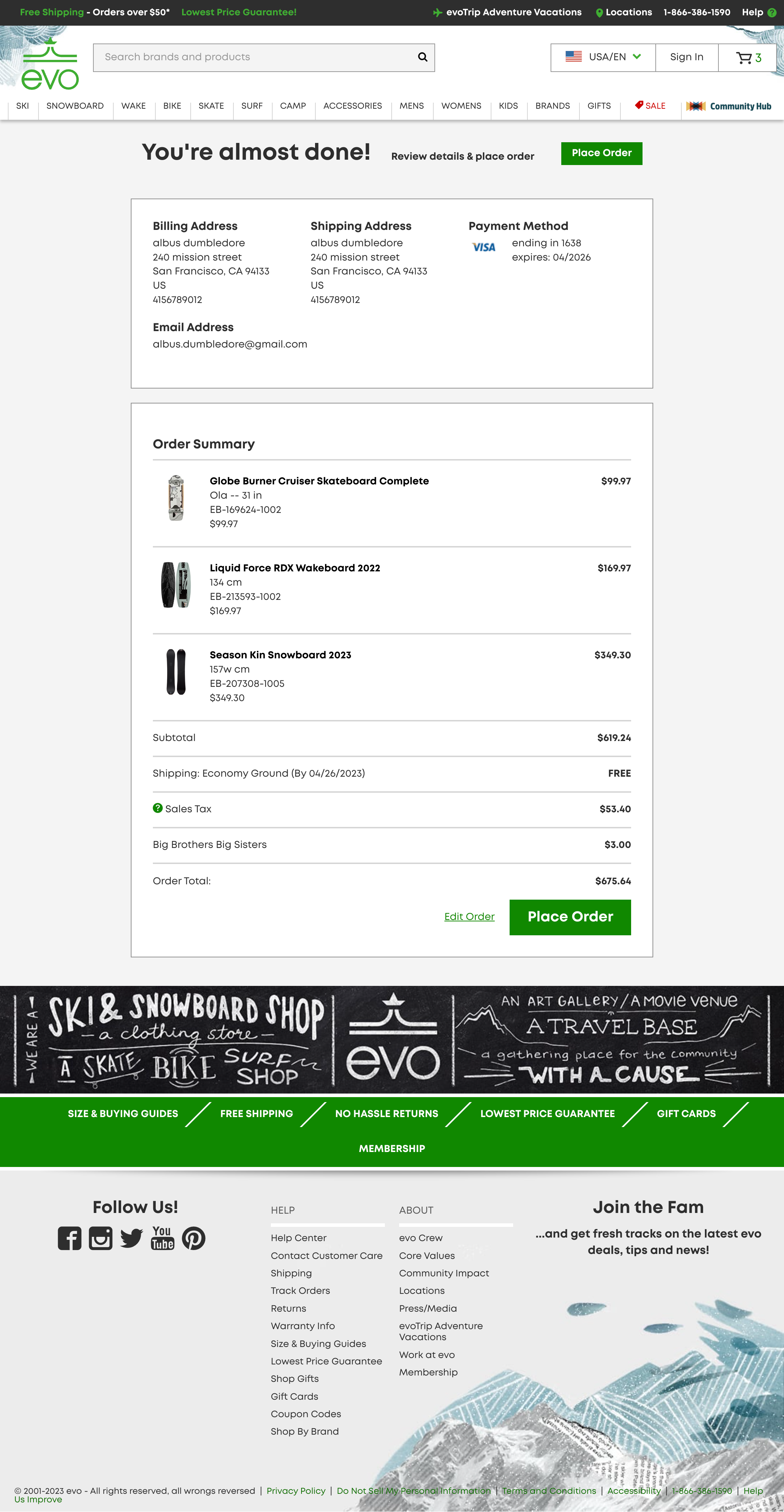 520 ‘Review Order’ Design Examples – Baymard Institute