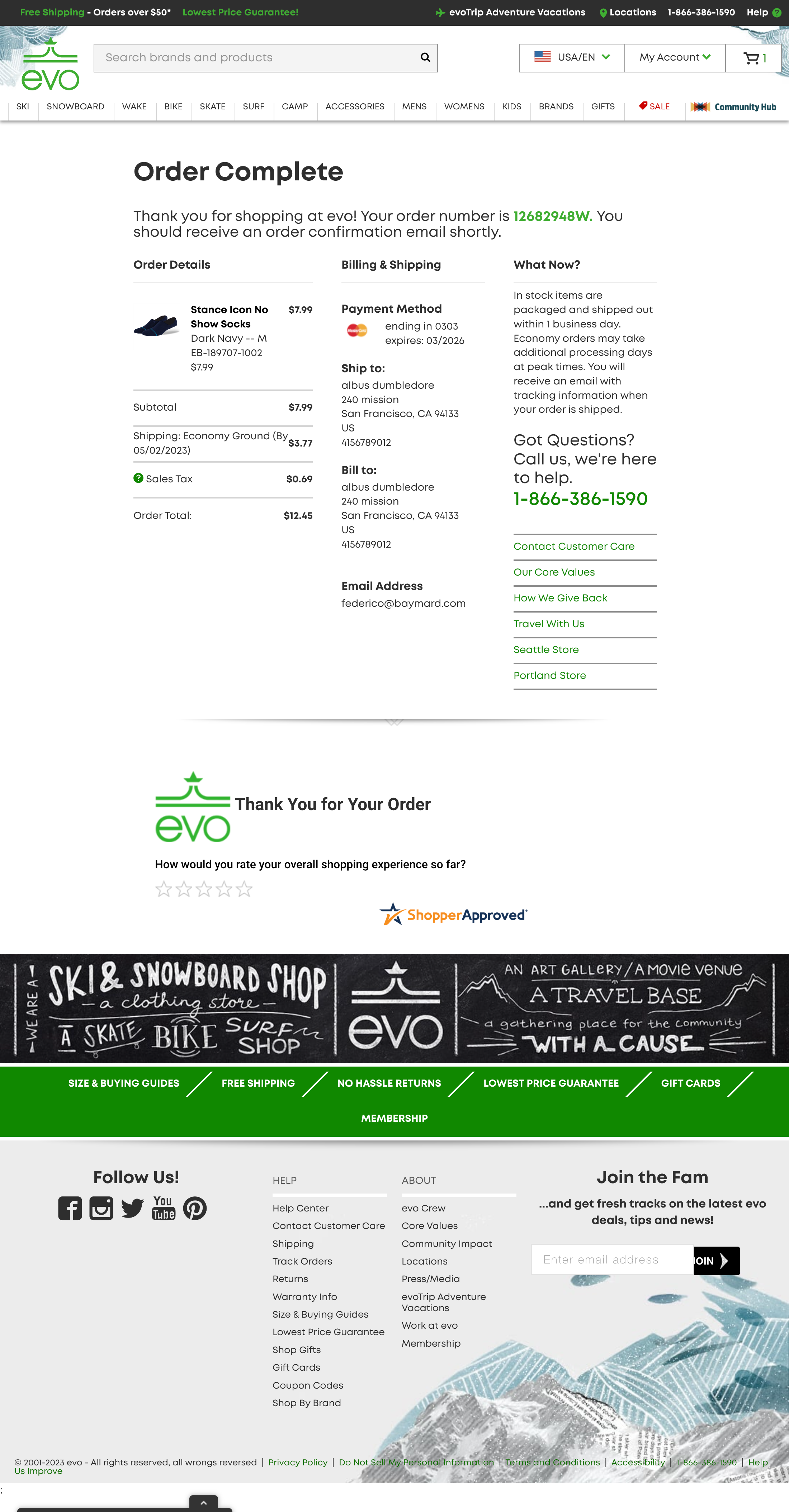 504 ‘Receipt / Order Confirmation’ Design Examples – Baymard Institute