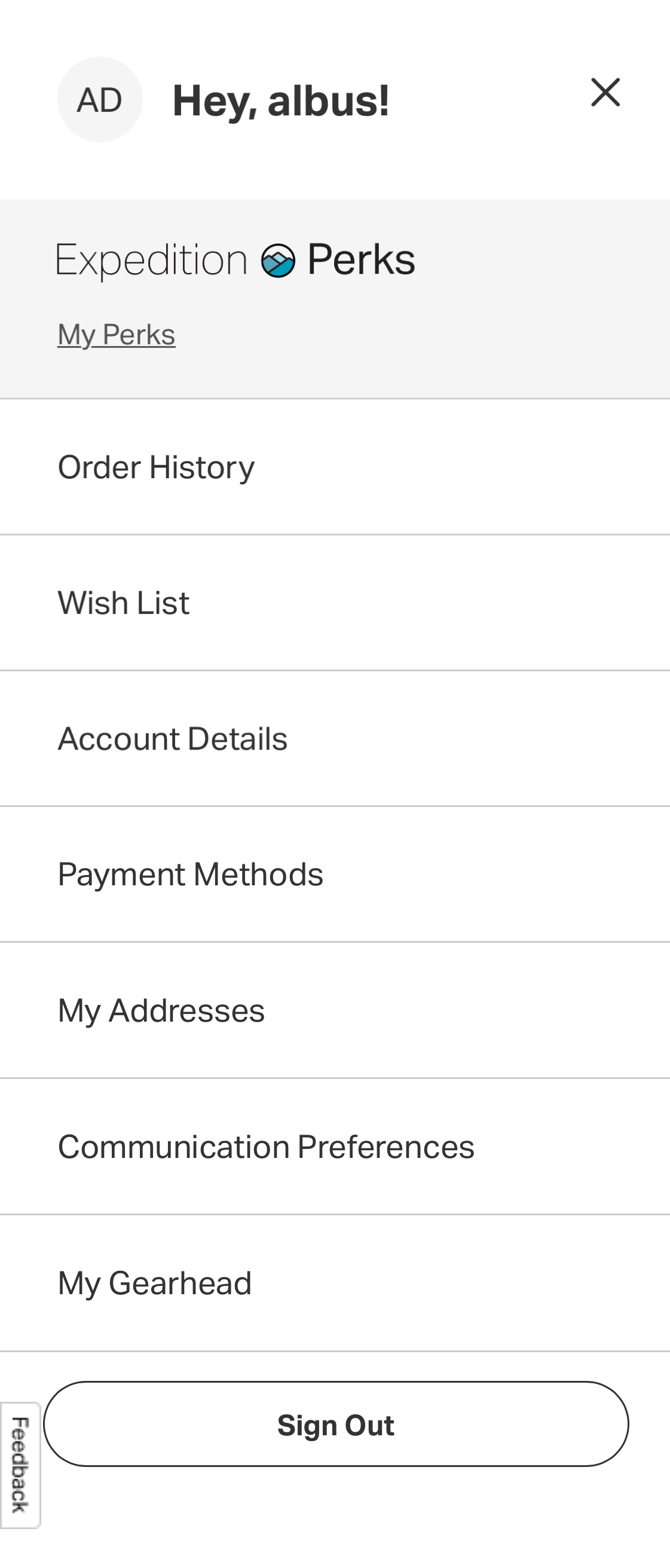 216 ‘‘My Account’ Drop-Down’ Design Examples – Baymard Institute