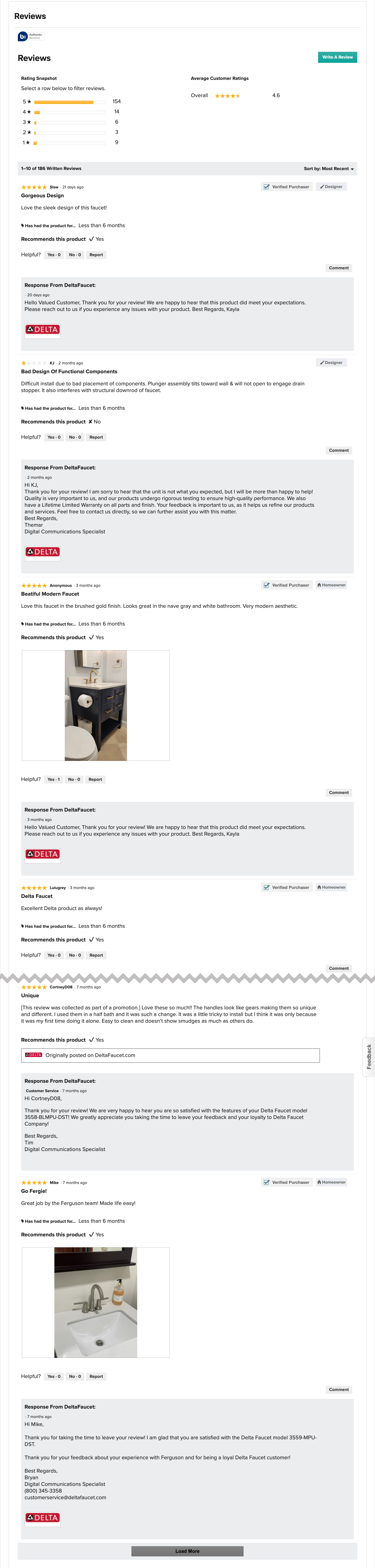 359 ‘User Reviews Section’ Design Examples – Baymard Institute