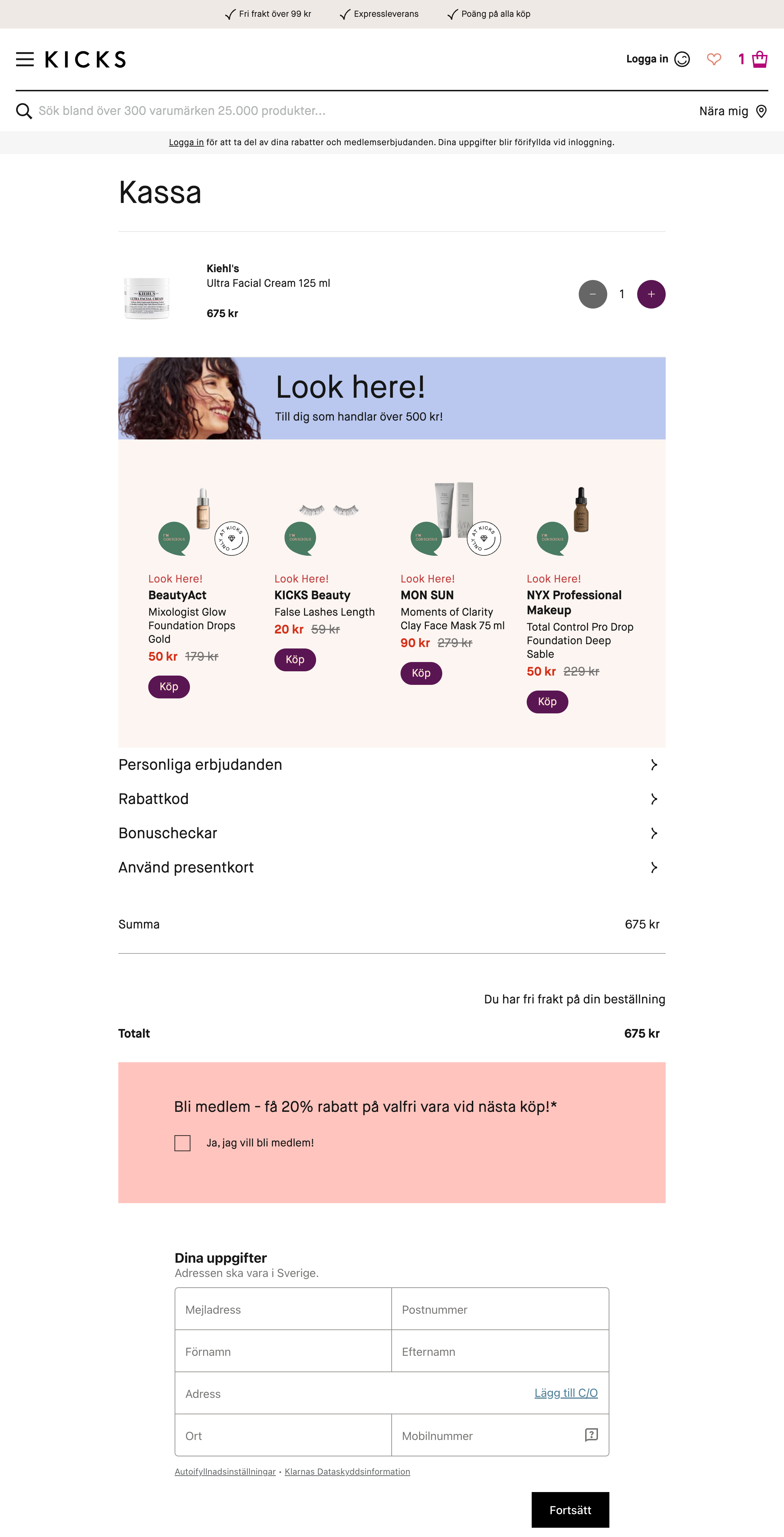 776 ‘Customer Info & Address’ Design Examples – Baymard Institute