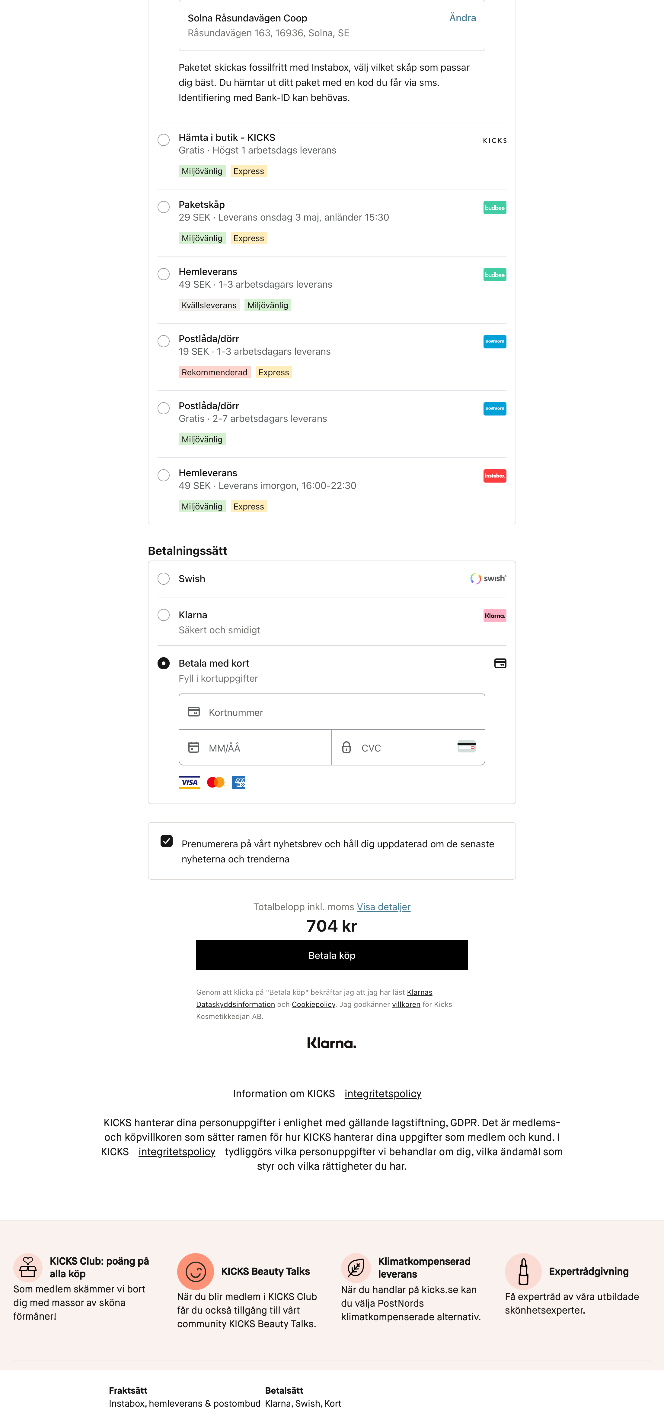 915 ‘Payment’ Design Examples – Baymard Institute