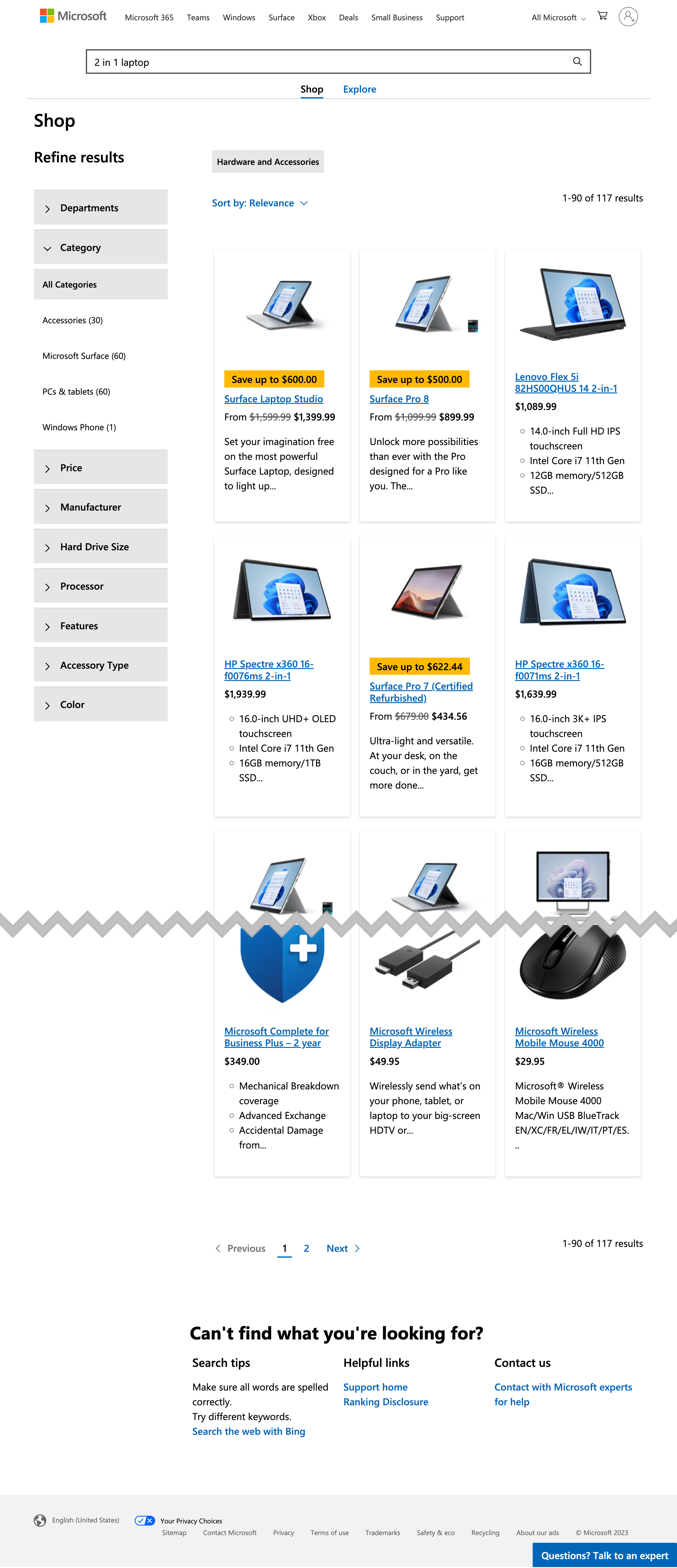 870 ‘Search Results Page’ Design Examples – Baymard Institute