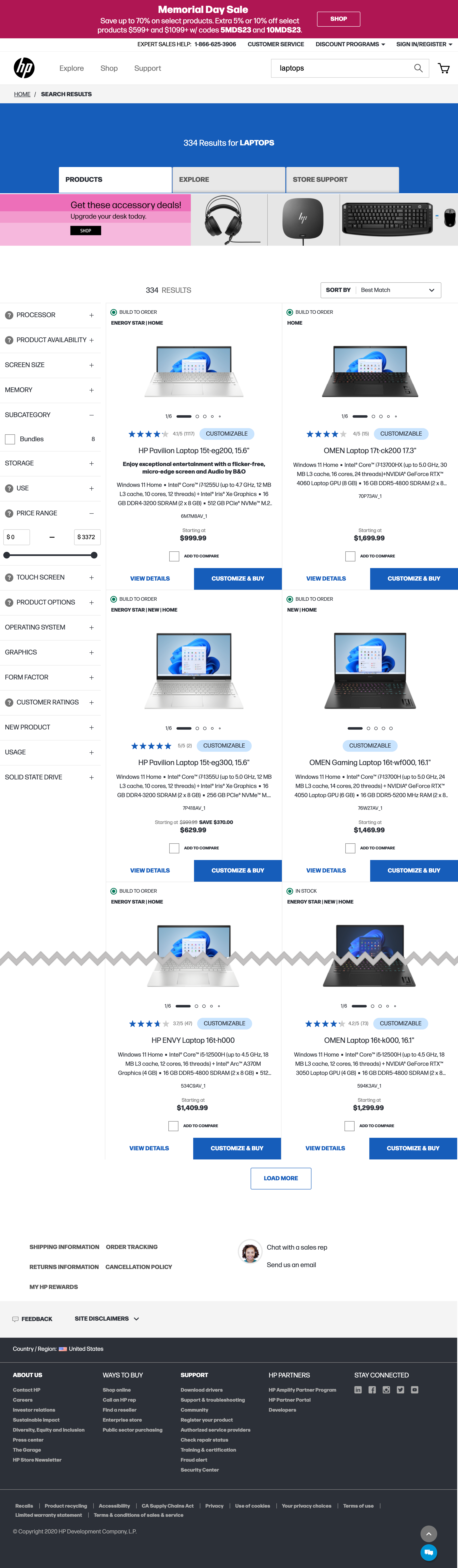 870 ‘Search Results Page’ Design Examples – Baymard Institute