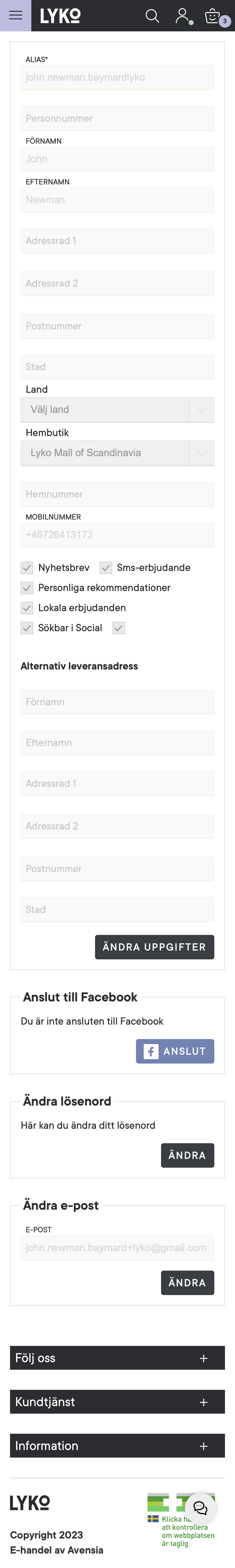 295 ‘Address Book’ Design Examples – Baymard Institute