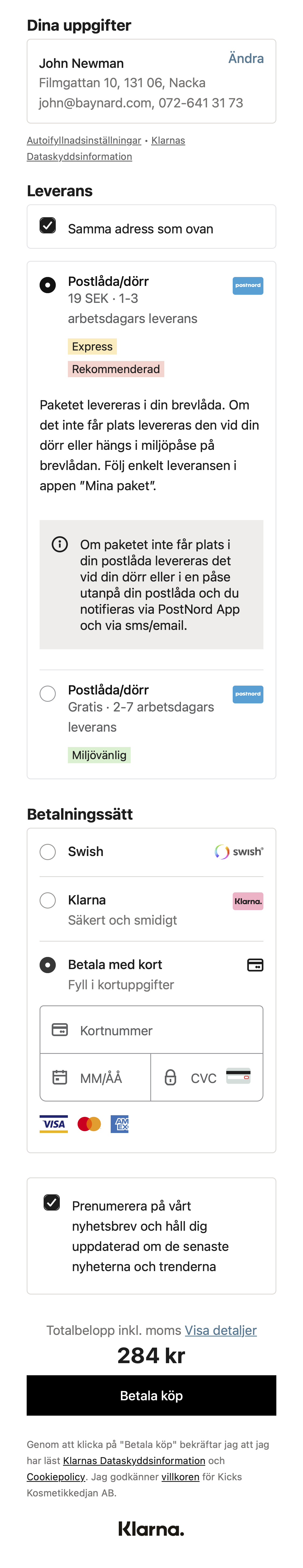 656 ‘Delivery & Shipping Methods’ Design Examples – Baymard Institute