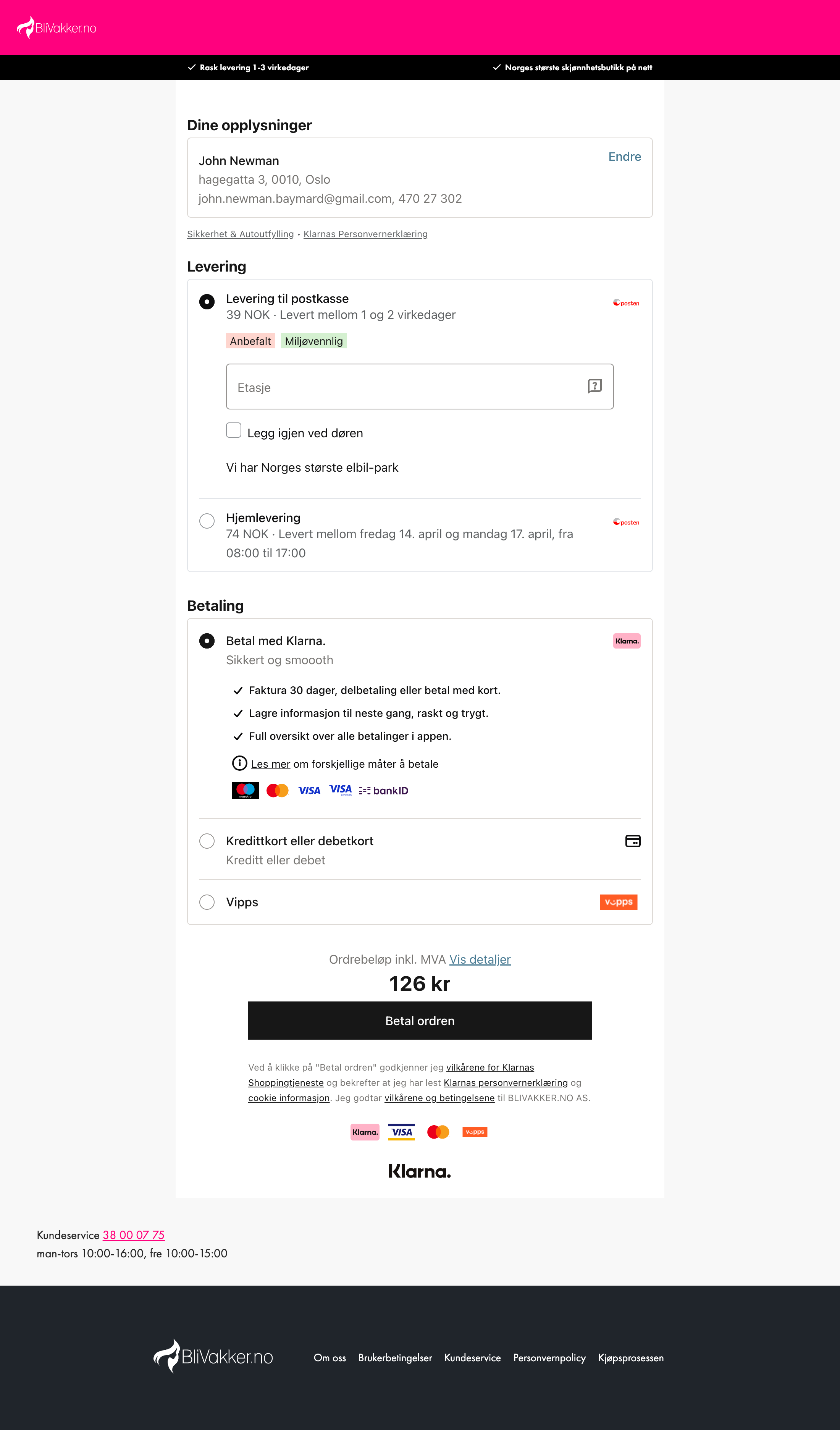 656 ‘Delivery & Shipping Methods’ Design Examples – Baymard Institute