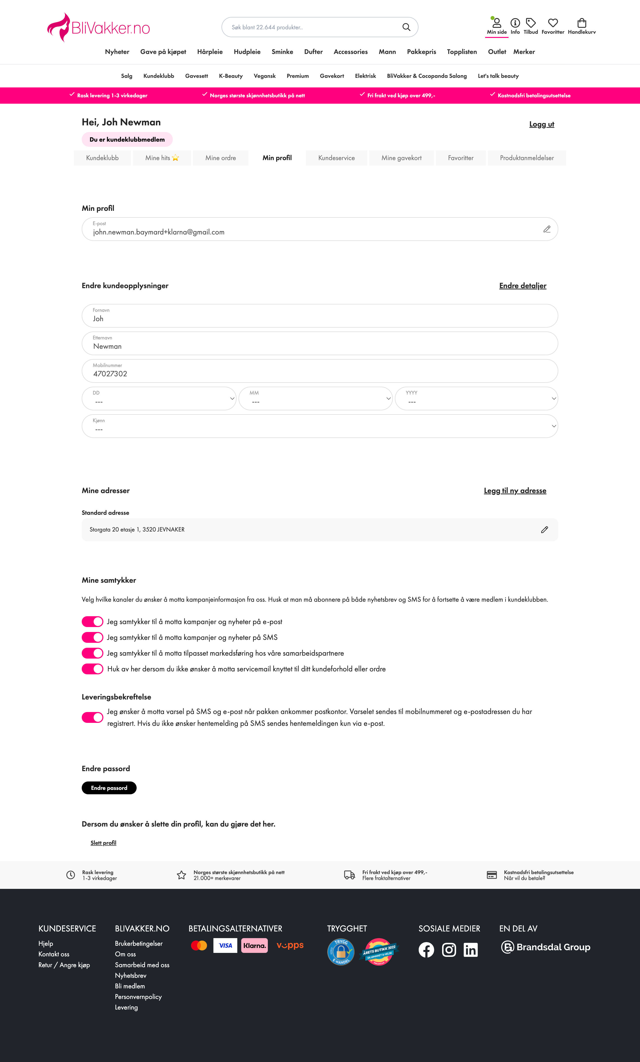 295 ‘Address Book’ Design Examples – Baymard Institute