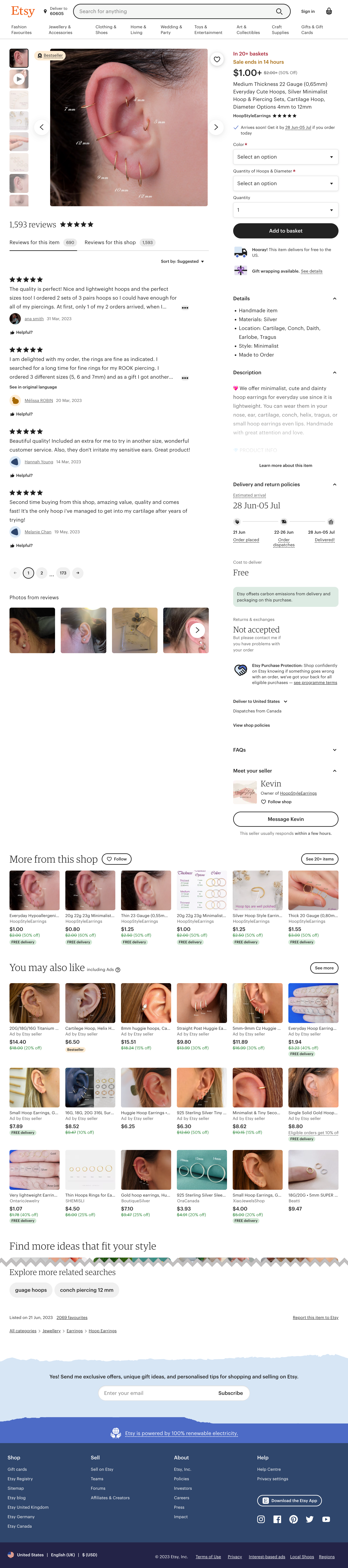 1087 ‘Product Page’ Design Examples – Baymard Institute