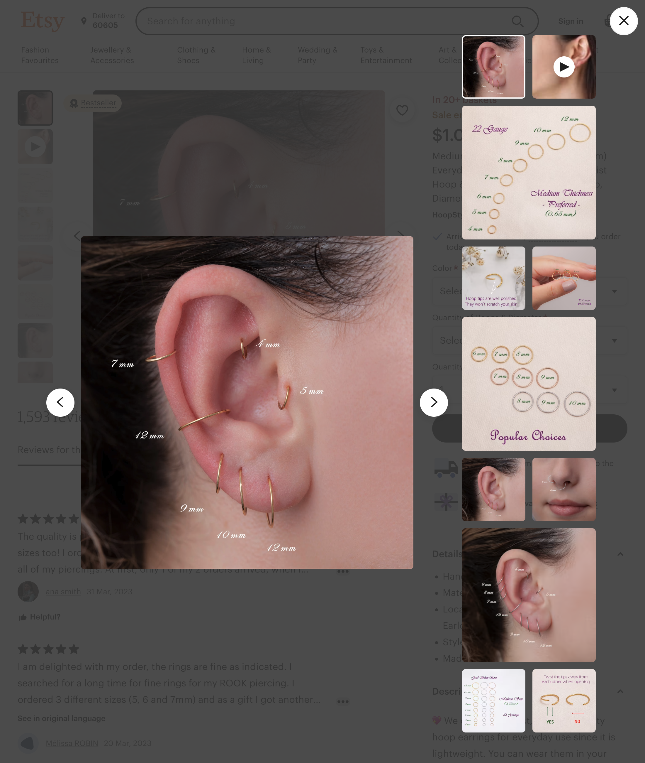 232 ‘Image Gallery Overlay’ Design Examples – Baymard Institute