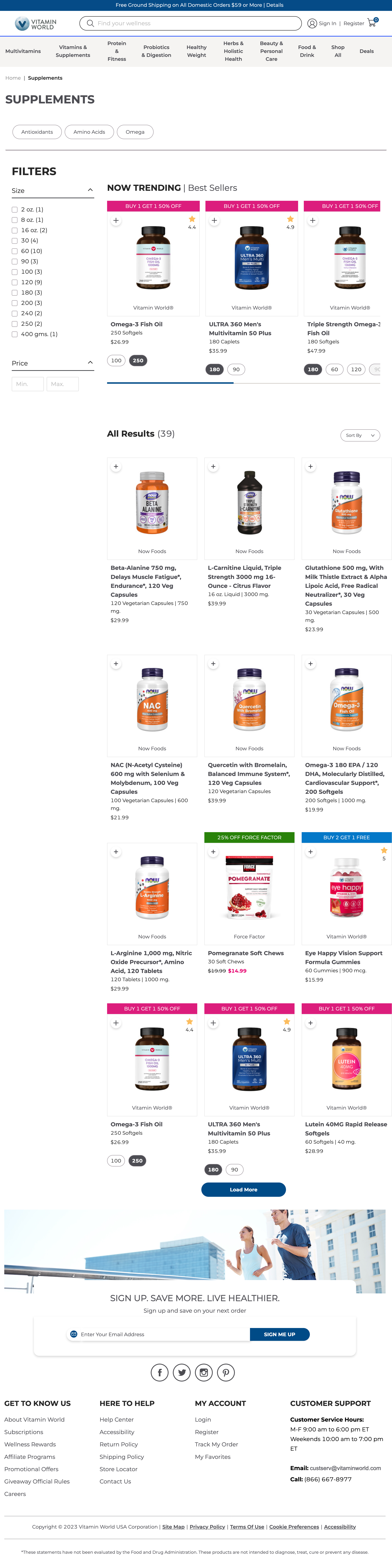 877 ‘Product List’ Design Examples – Baymard Institute