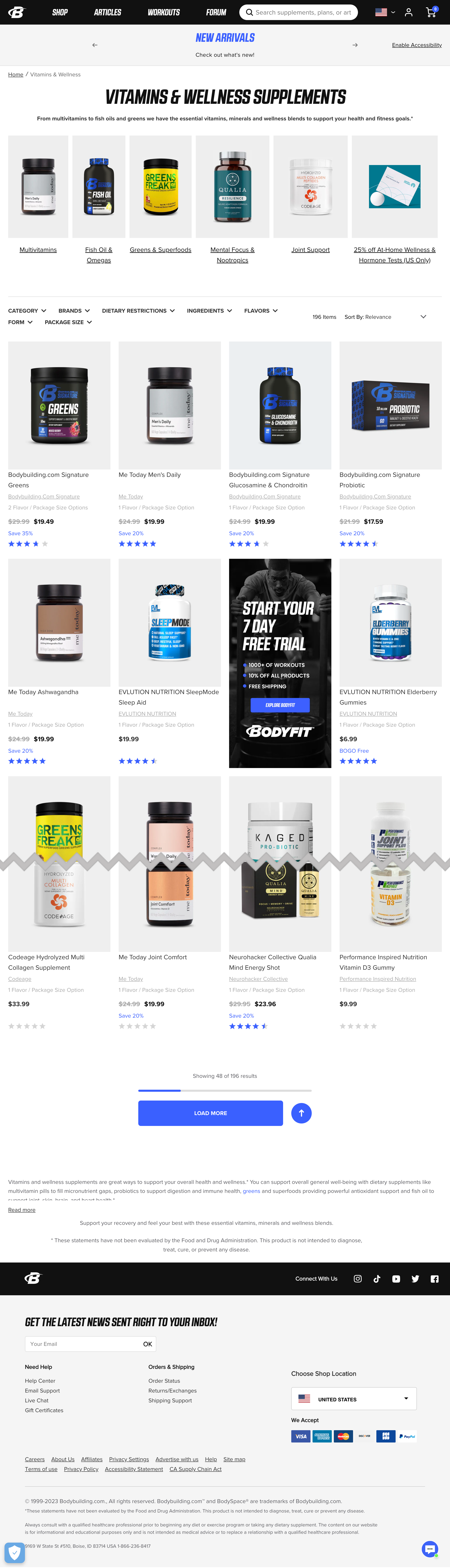 877 ‘Product List’ Design Examples – Baymard Institute