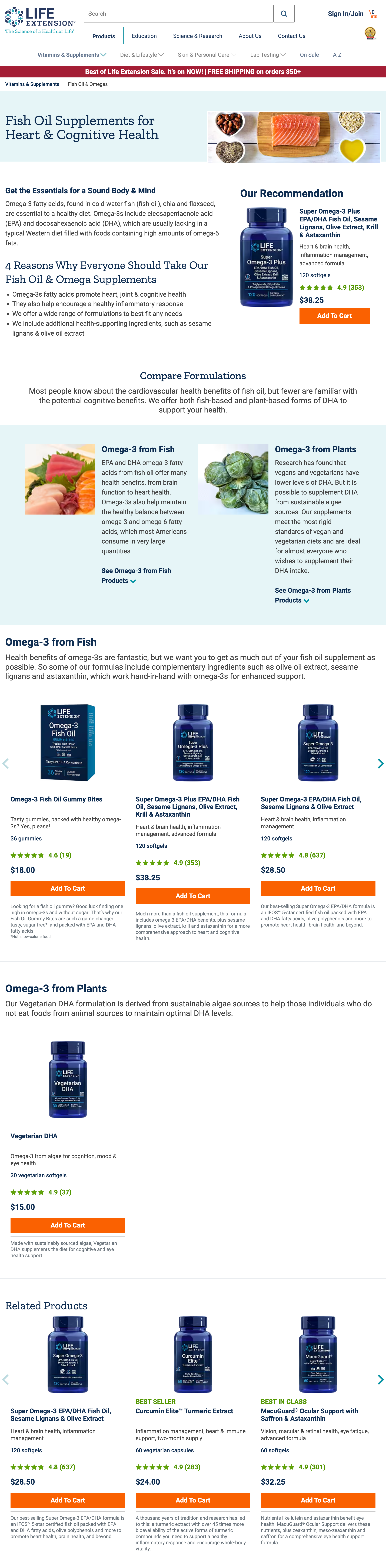 877 ‘Product List’ Design Examples – Baymard Institute