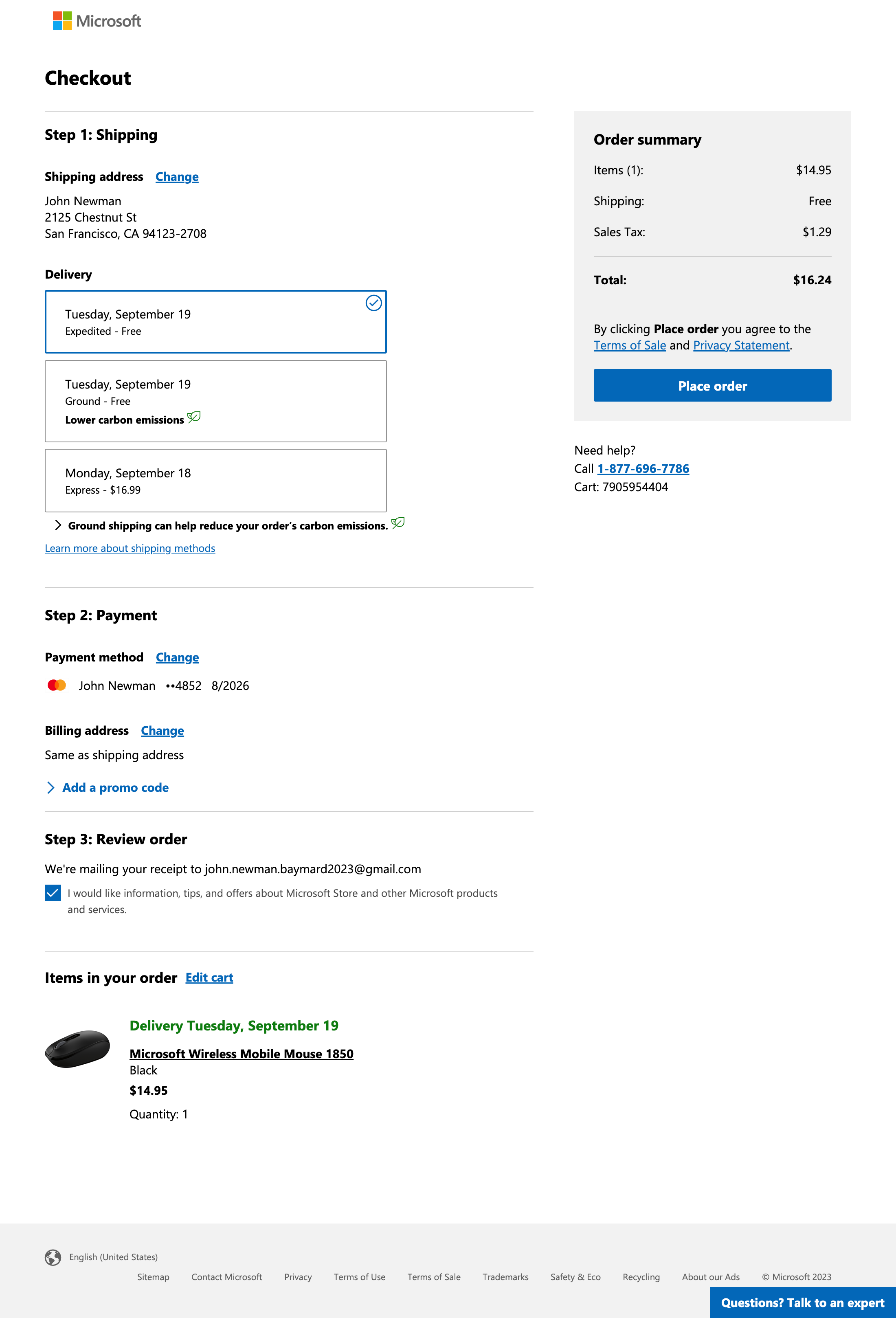 536 ‘Review Order’ Design Examples – Baymard Institute