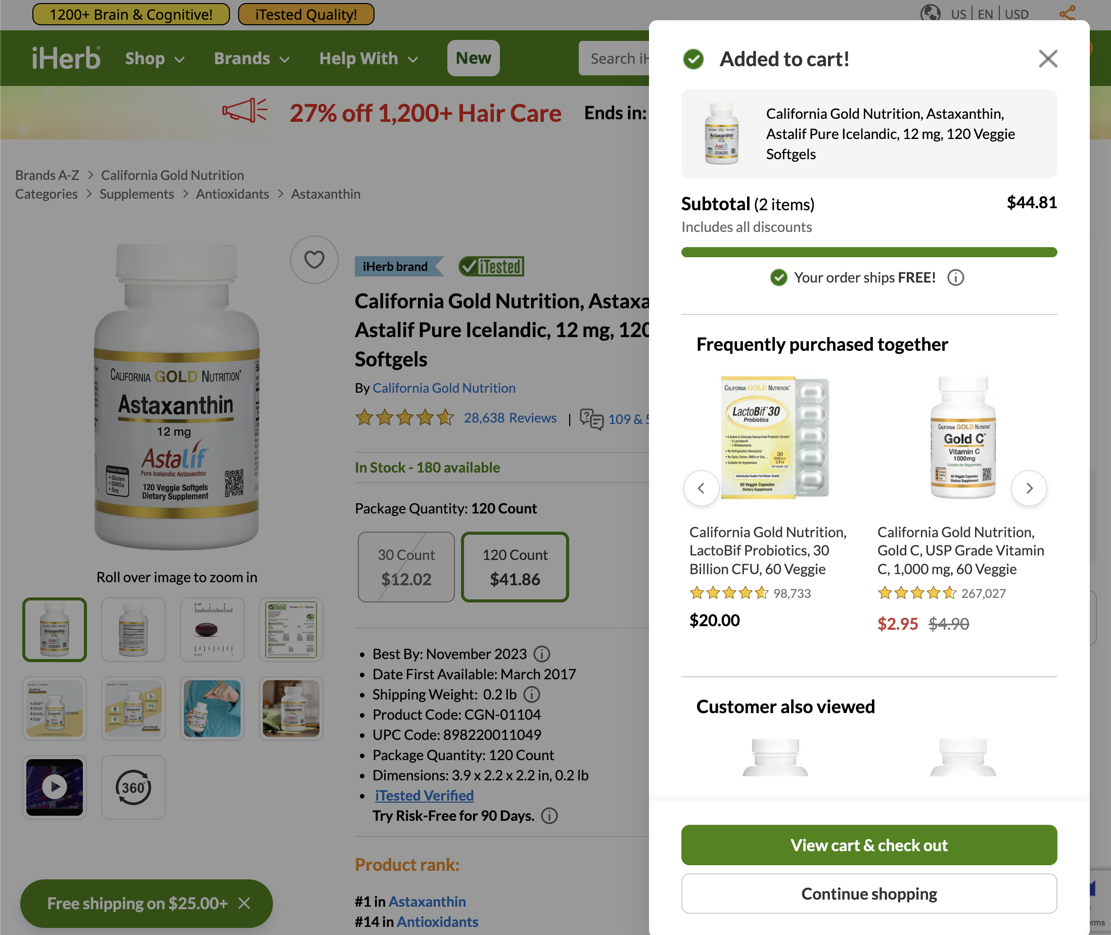 iHerb UX Case Study – Baymard Institute